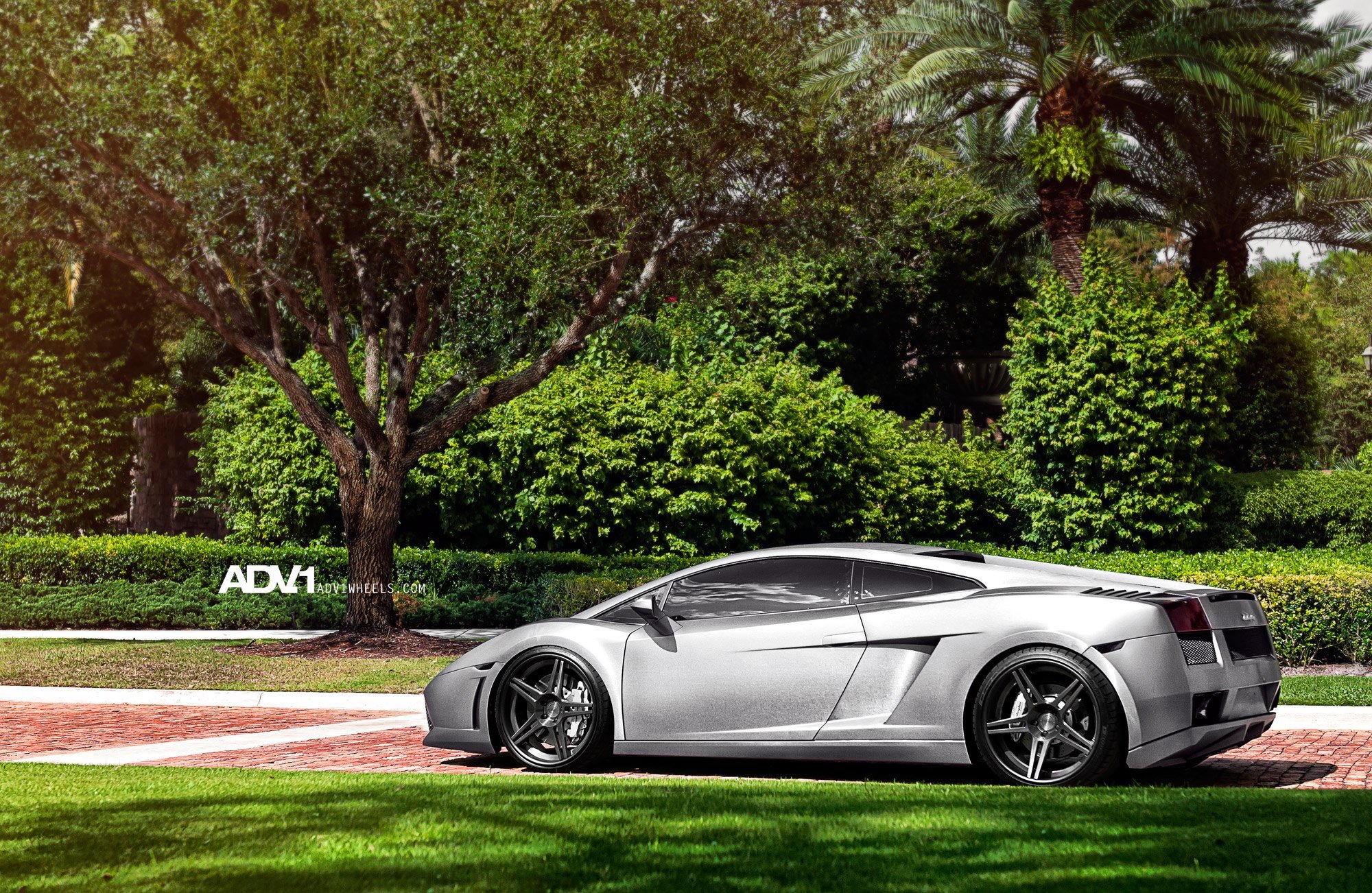Mighty Lamborghini Gallardo Rolling on Forged Custom Rims By ADV1 ...