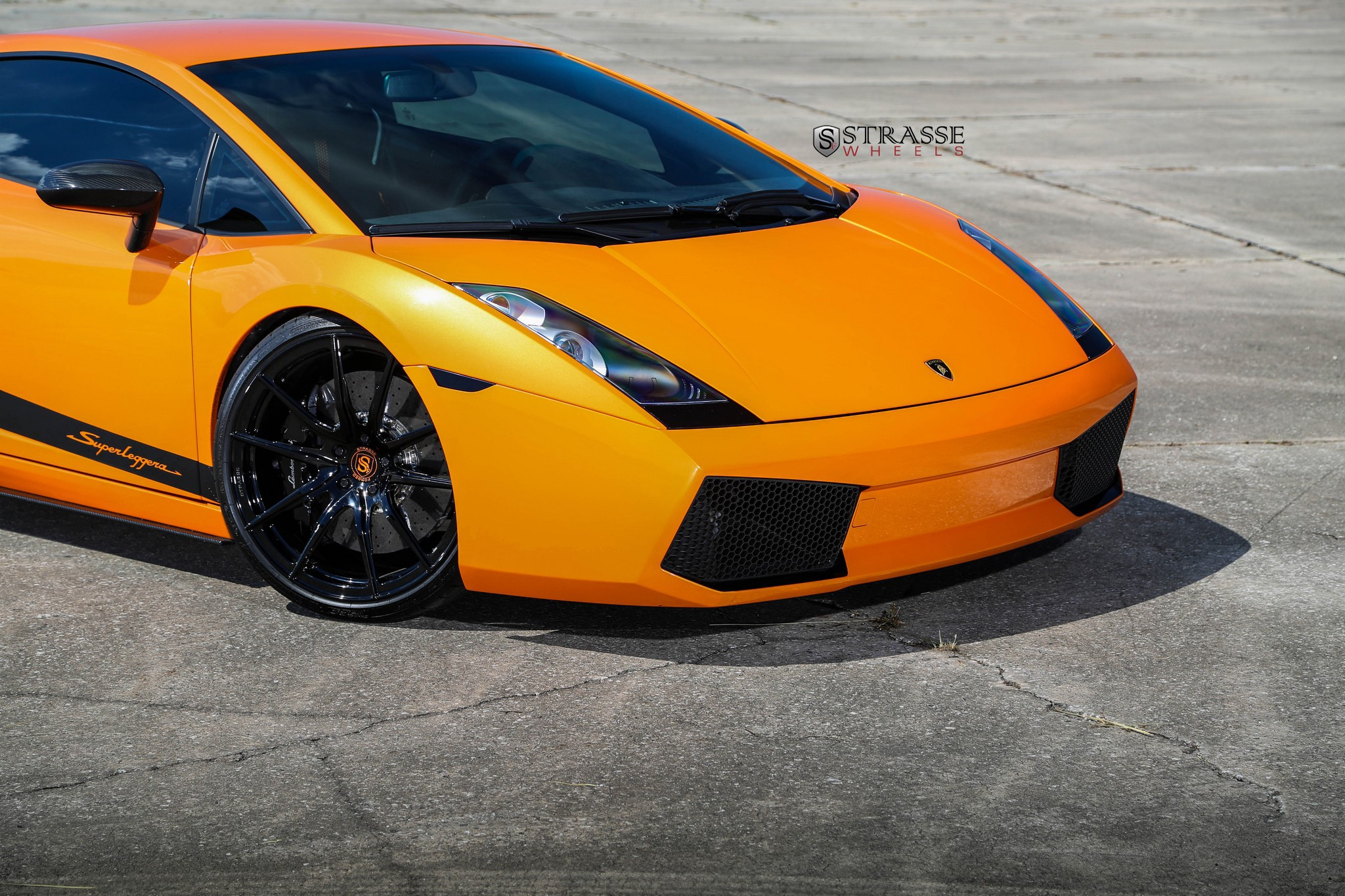 Orange Lamborghini Gallardo Superleggera Gone Wild with Custom Parts ...