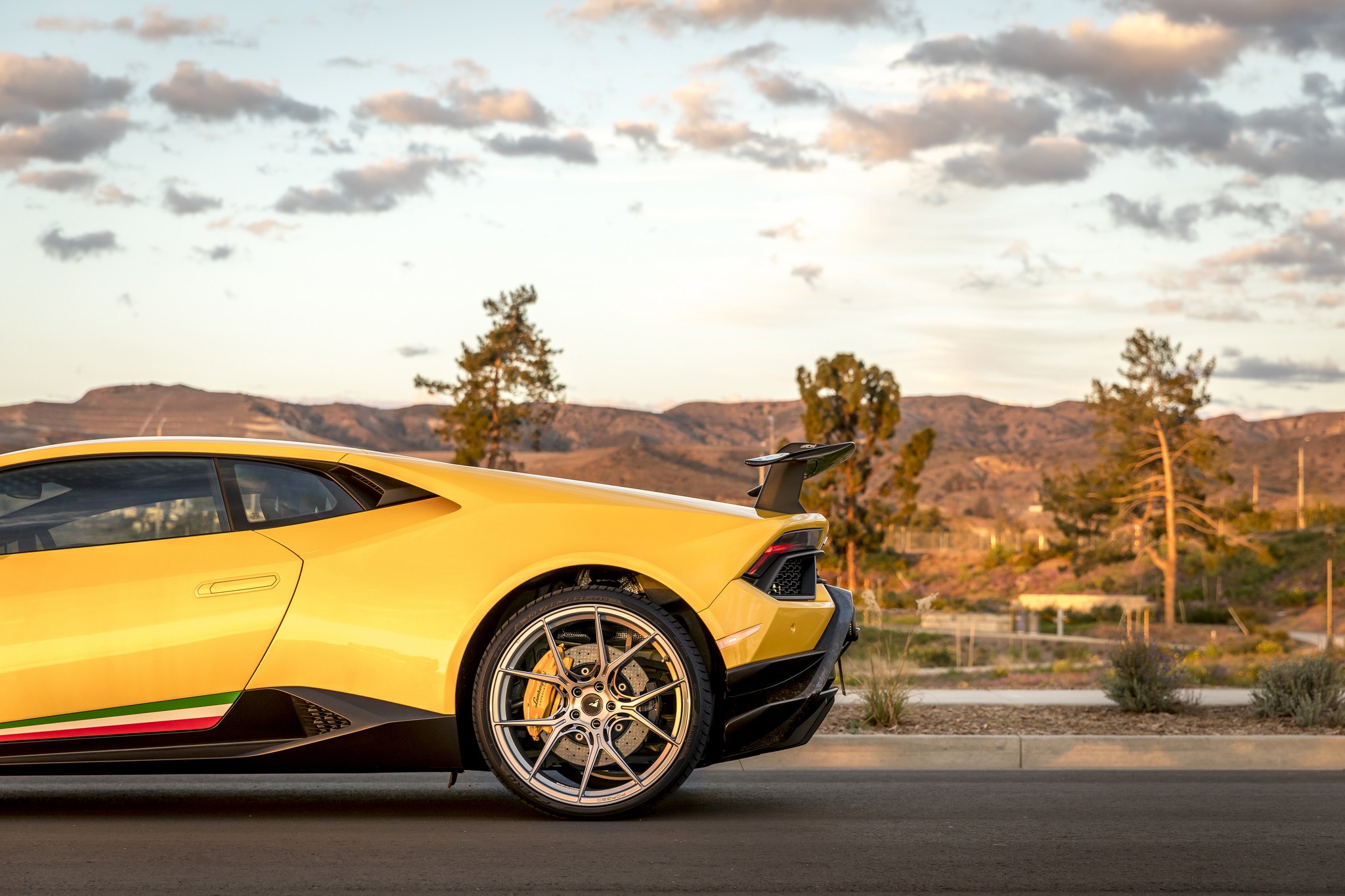 Vorsteiner Rims Adorning Yellow Lamborghini Huracan | CARiD.com Gallery