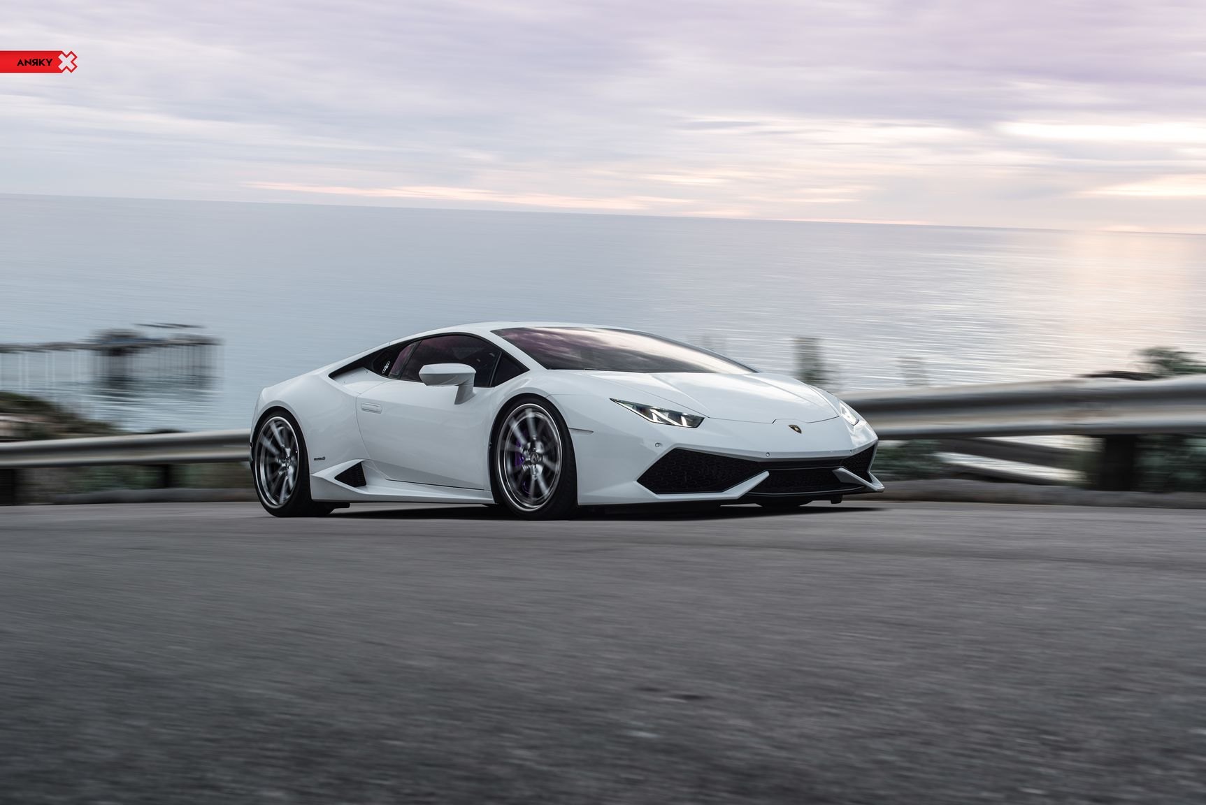 Snow White Lamborghini Huracan Boasts Improved Lighting | CARiD.com Gallery
