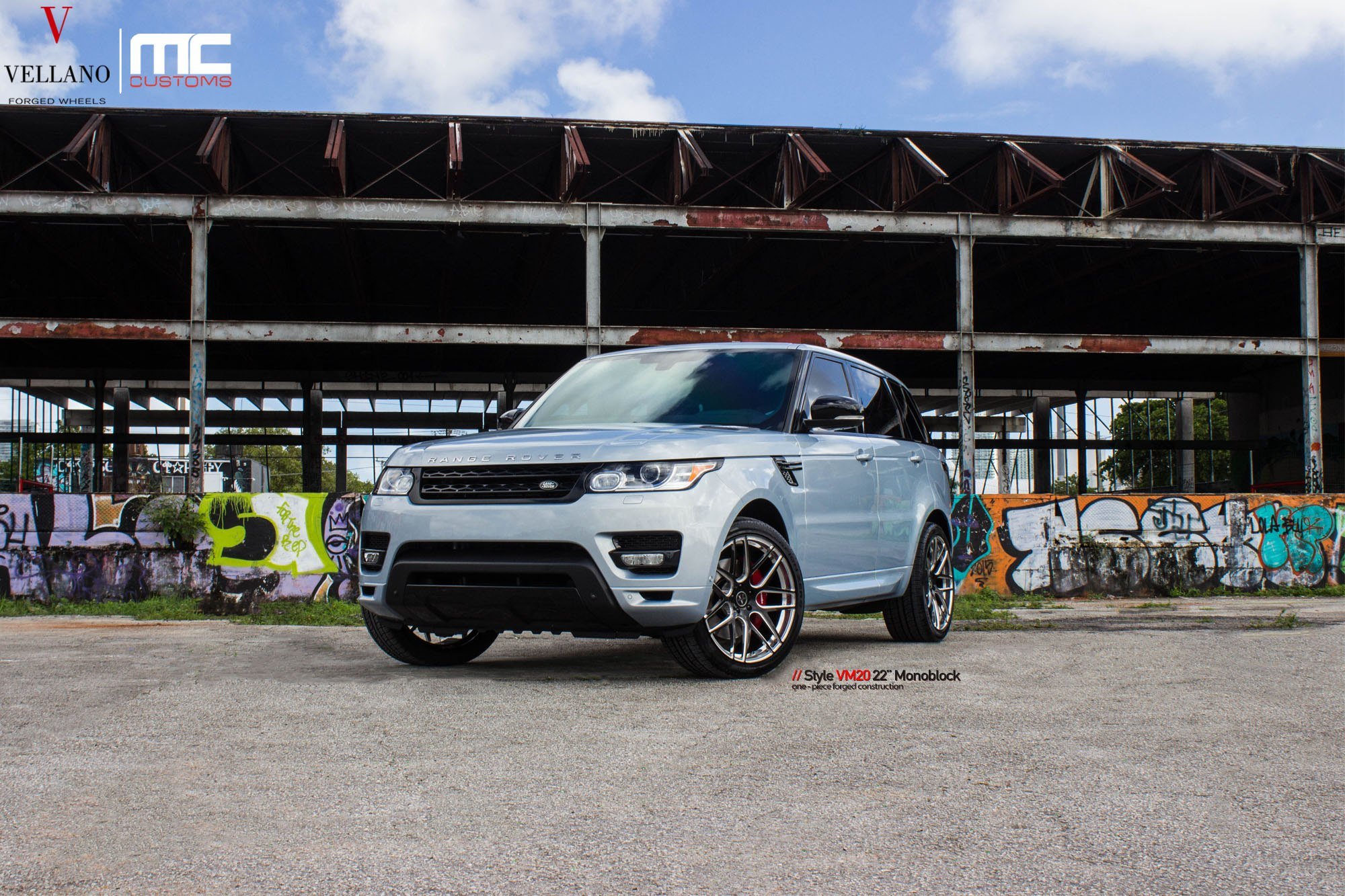 Modern Tuning for Custom Light Blue Range Rover Sport | CARiD.com Gallery