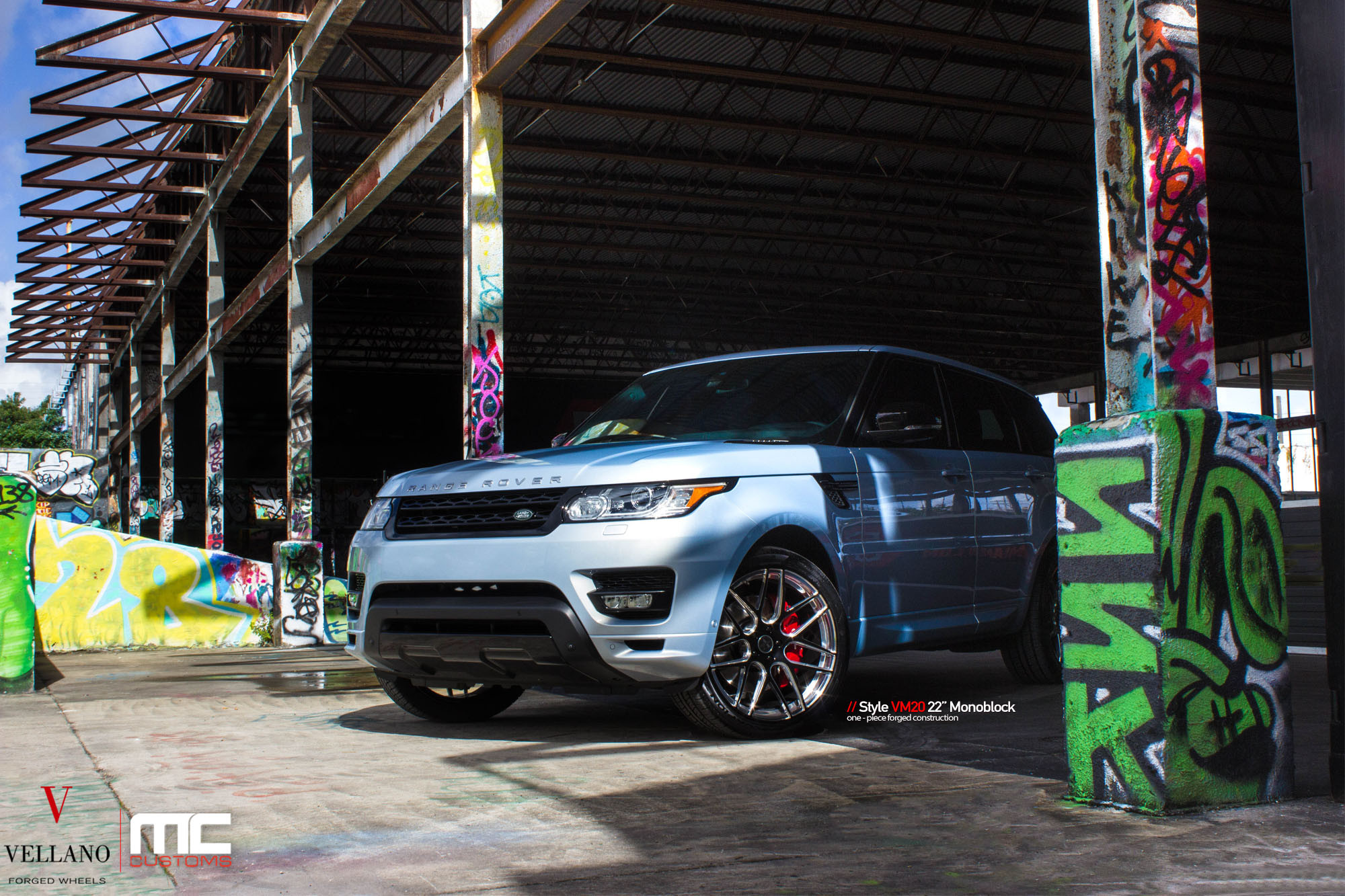 Modern Tuning for Custom Light Blue Range Rover Sport | CARiD.com Gallery