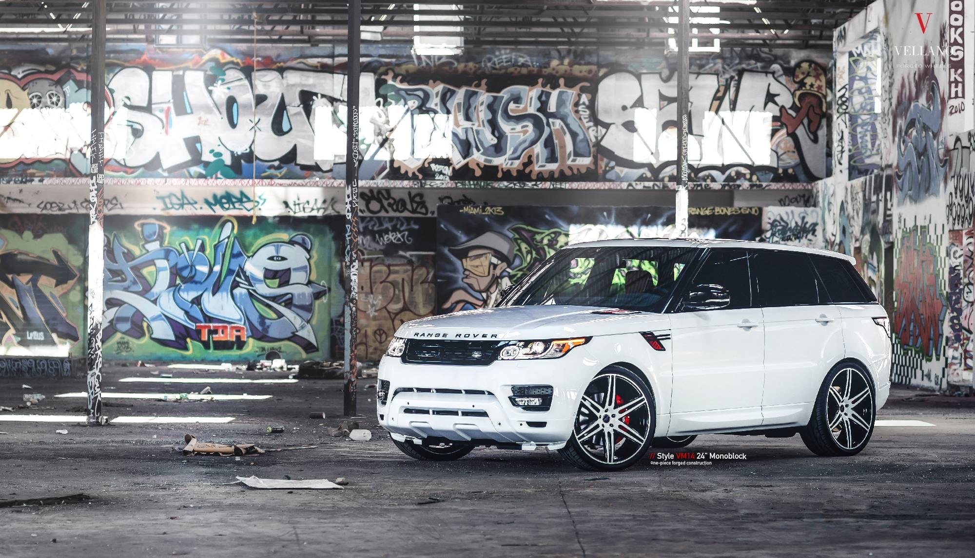Range Rover Sport on 24 Inch Rims by Vellano | CARiD.com Gallery