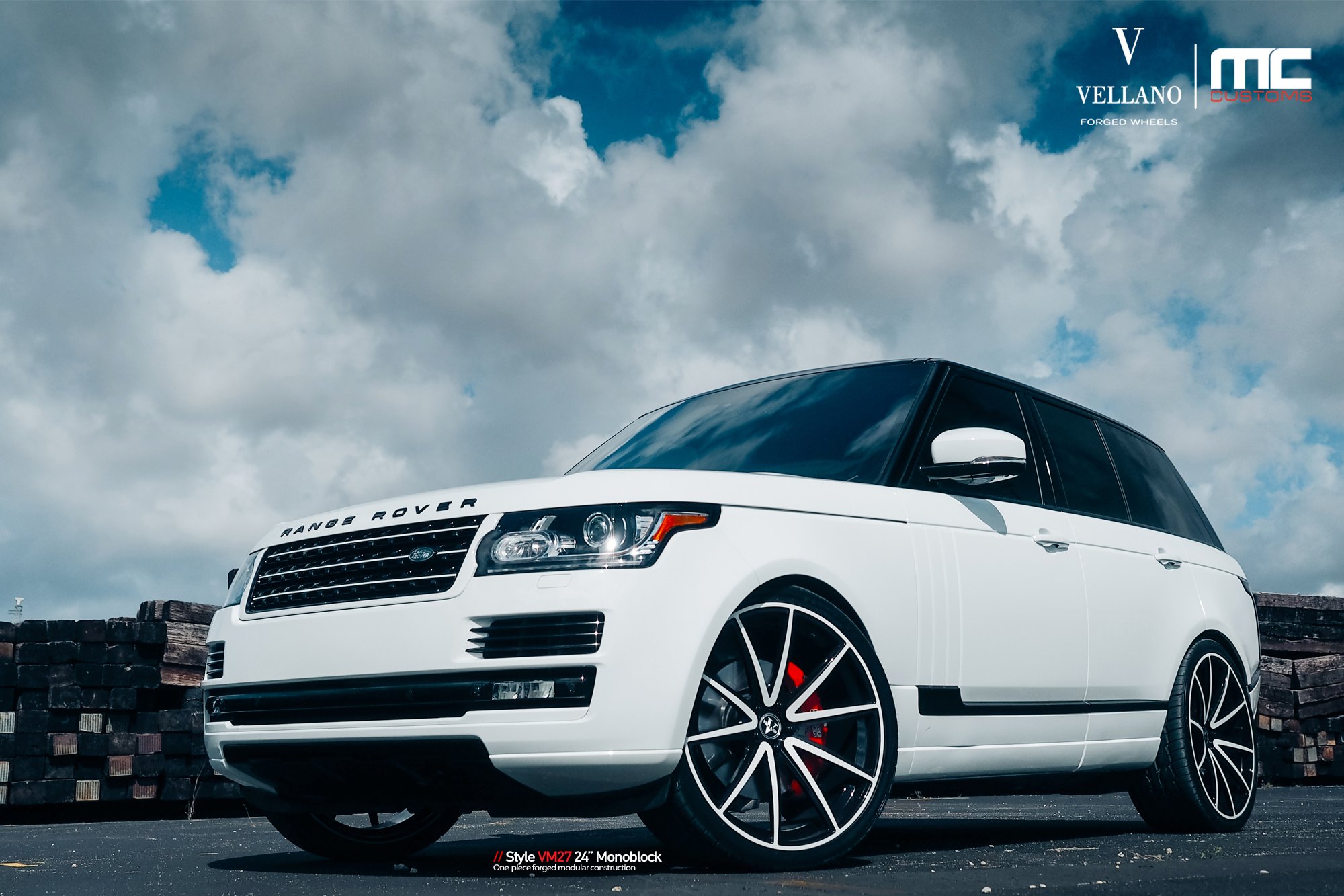 Forged Vellano Wheels Change the Whole Look of Custom White Range Rover ...