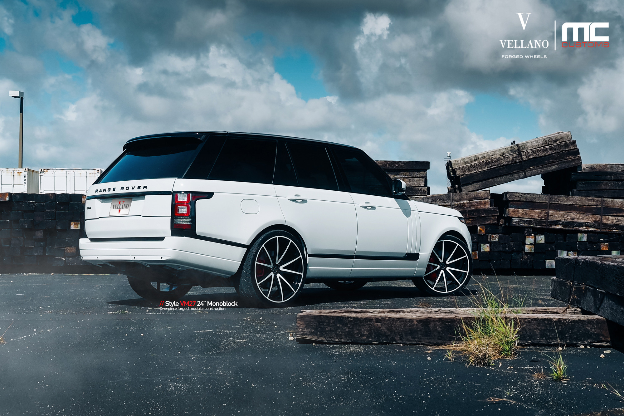 Forged Vellano Wheels Change the Whole Look of Custom White Range Rover ...