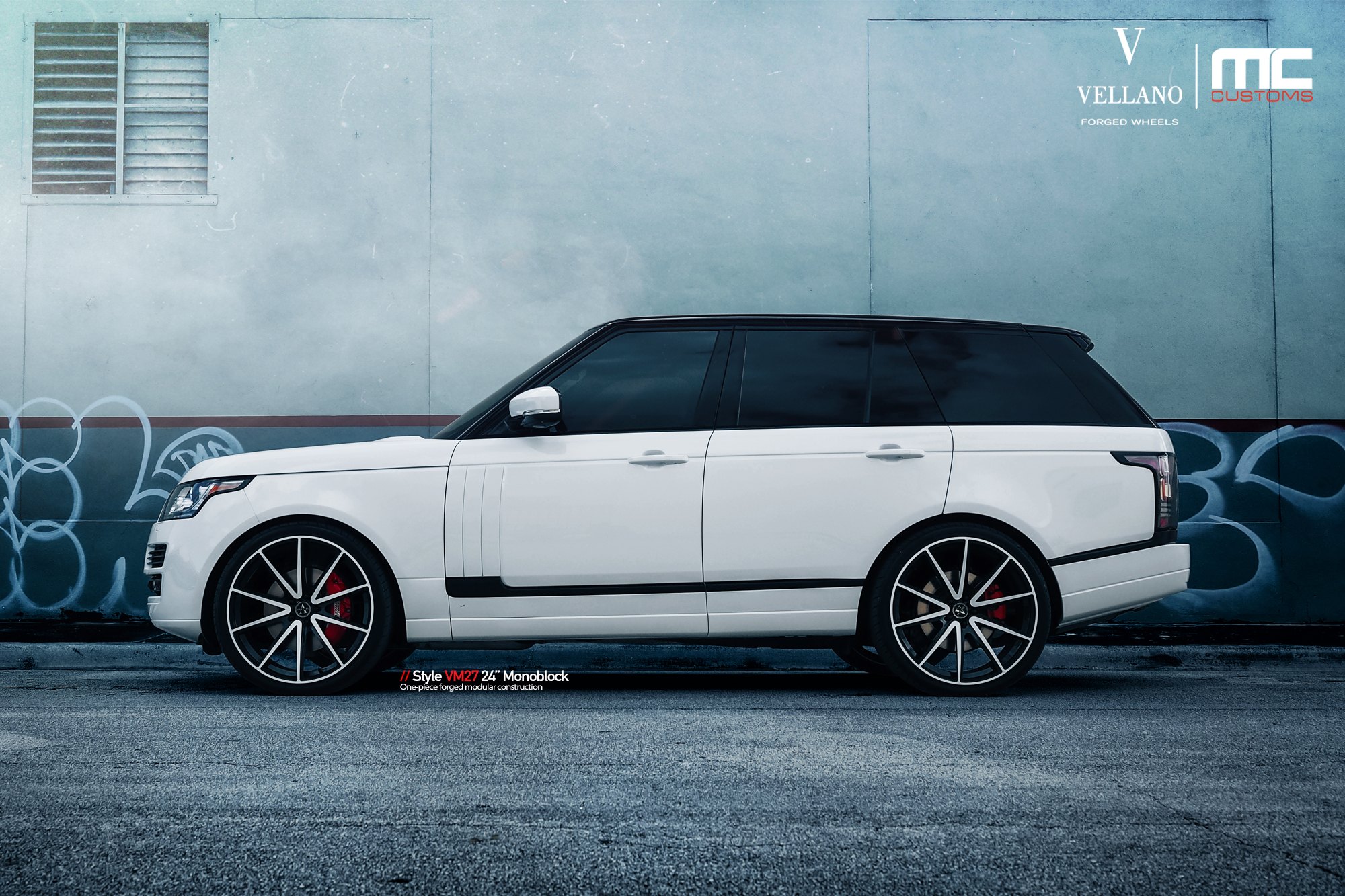 Forged Vellano Wheels Change the Whole Look of Custom White Range Rover ...