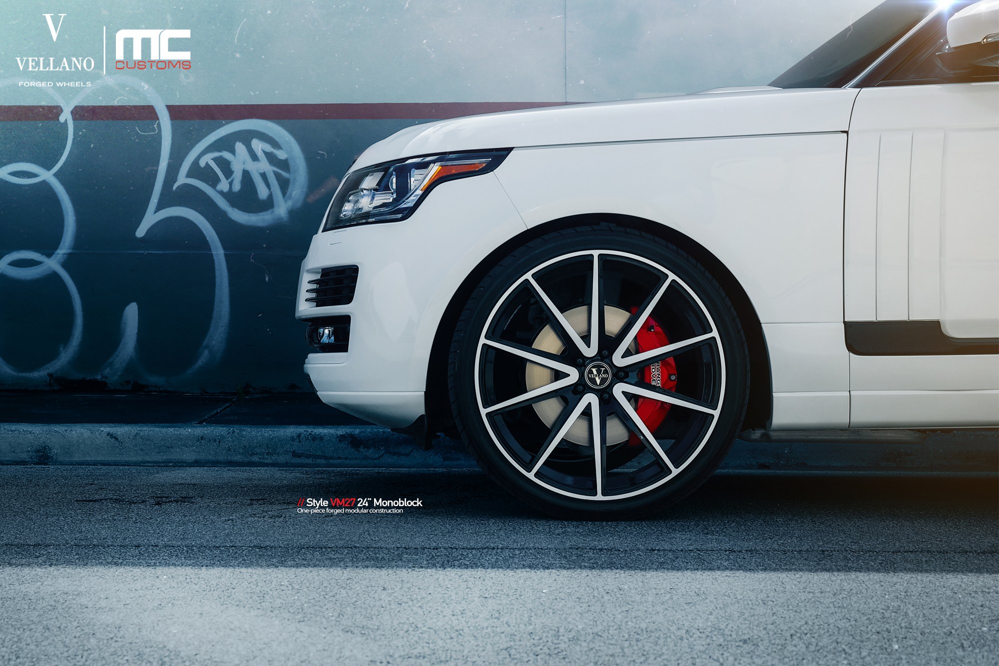 Forged Vellano Wheels Change the Whole Look of Custom White Range Rover ...