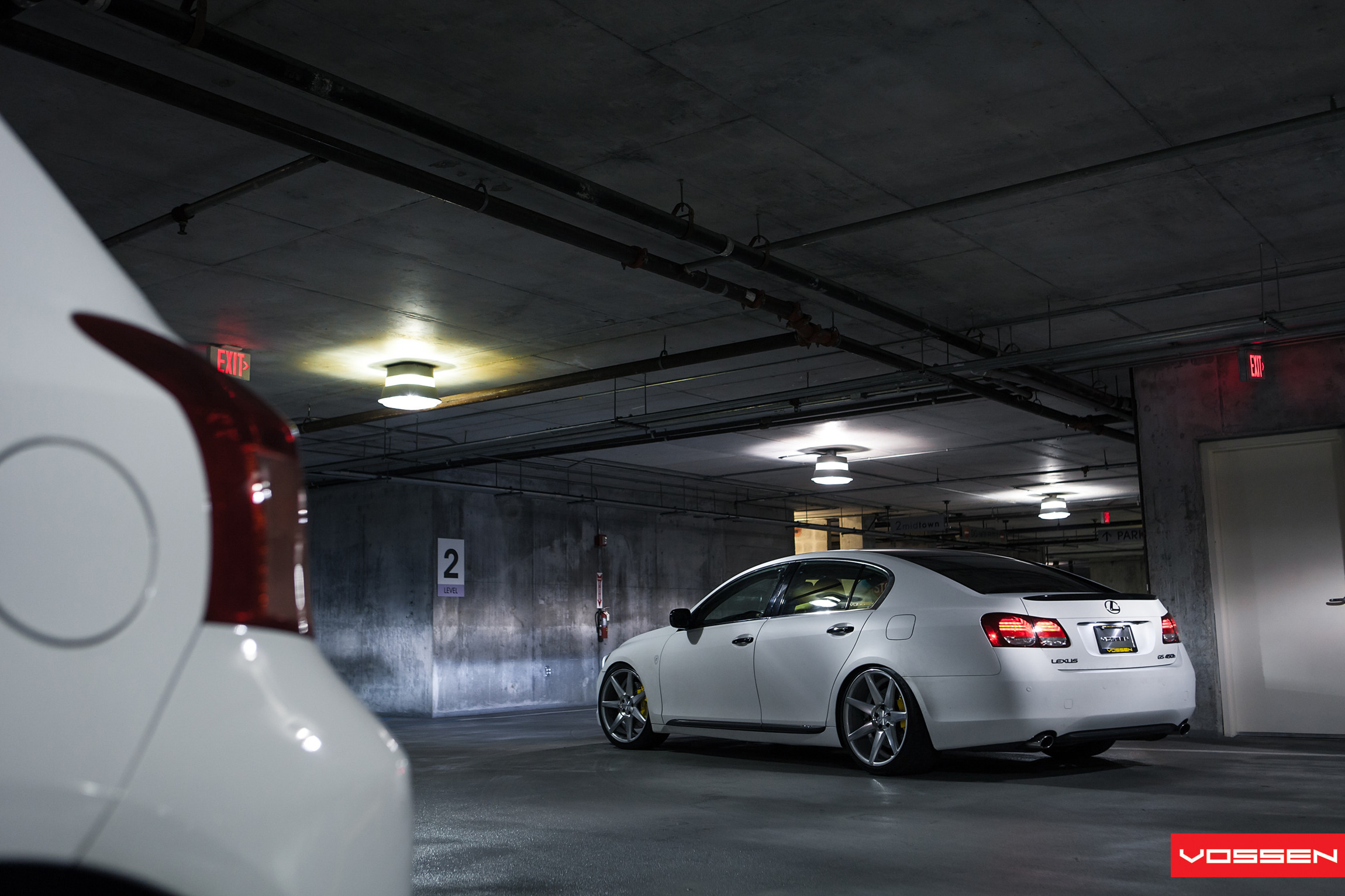 Visual Styling Tweaks on Matte White Lexus GS450h | CARiD.com Gallery
