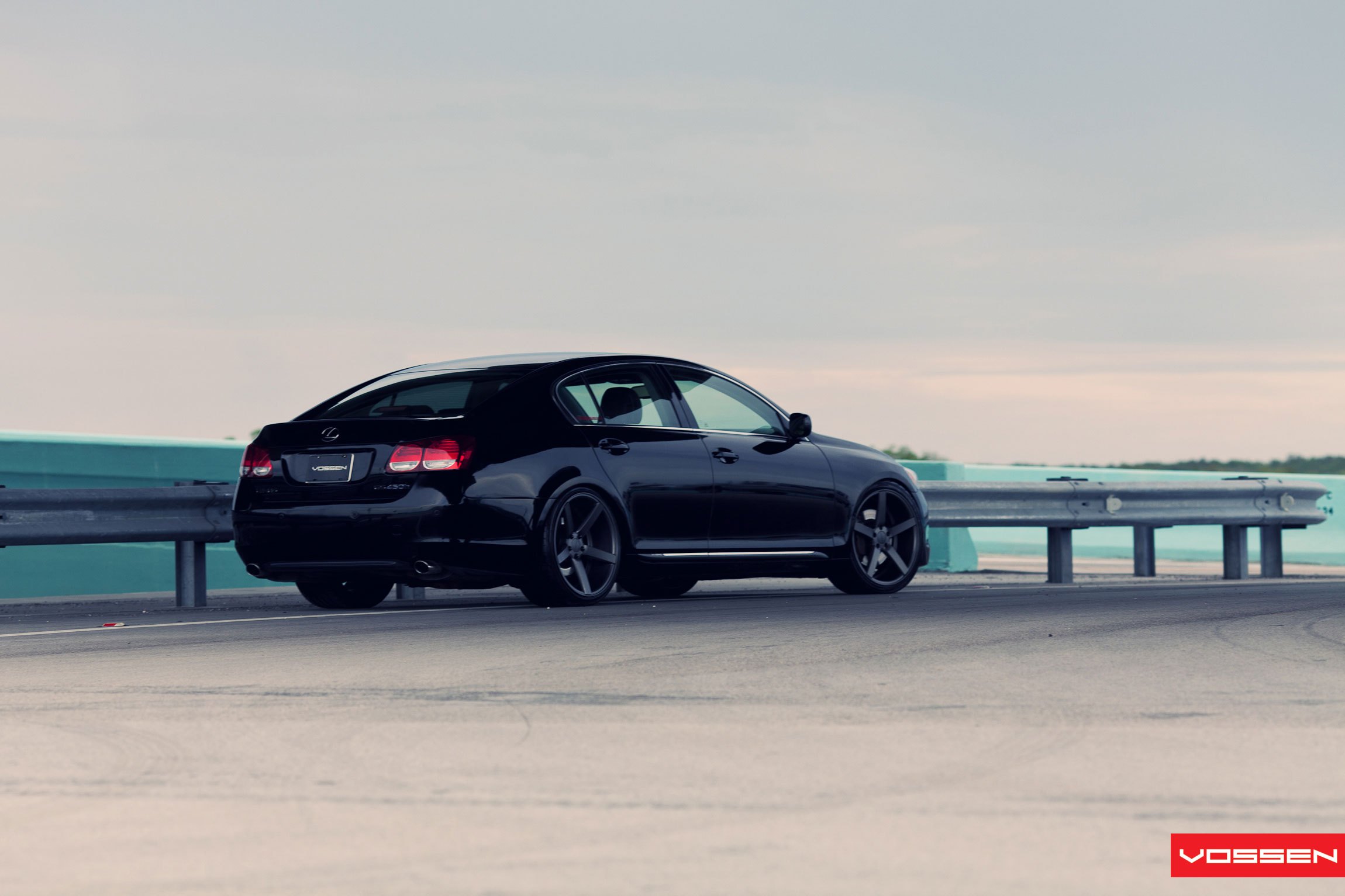 Custom Blacked Out Lexus GS450h Fitted With Vossens | CARiD.com Gallery