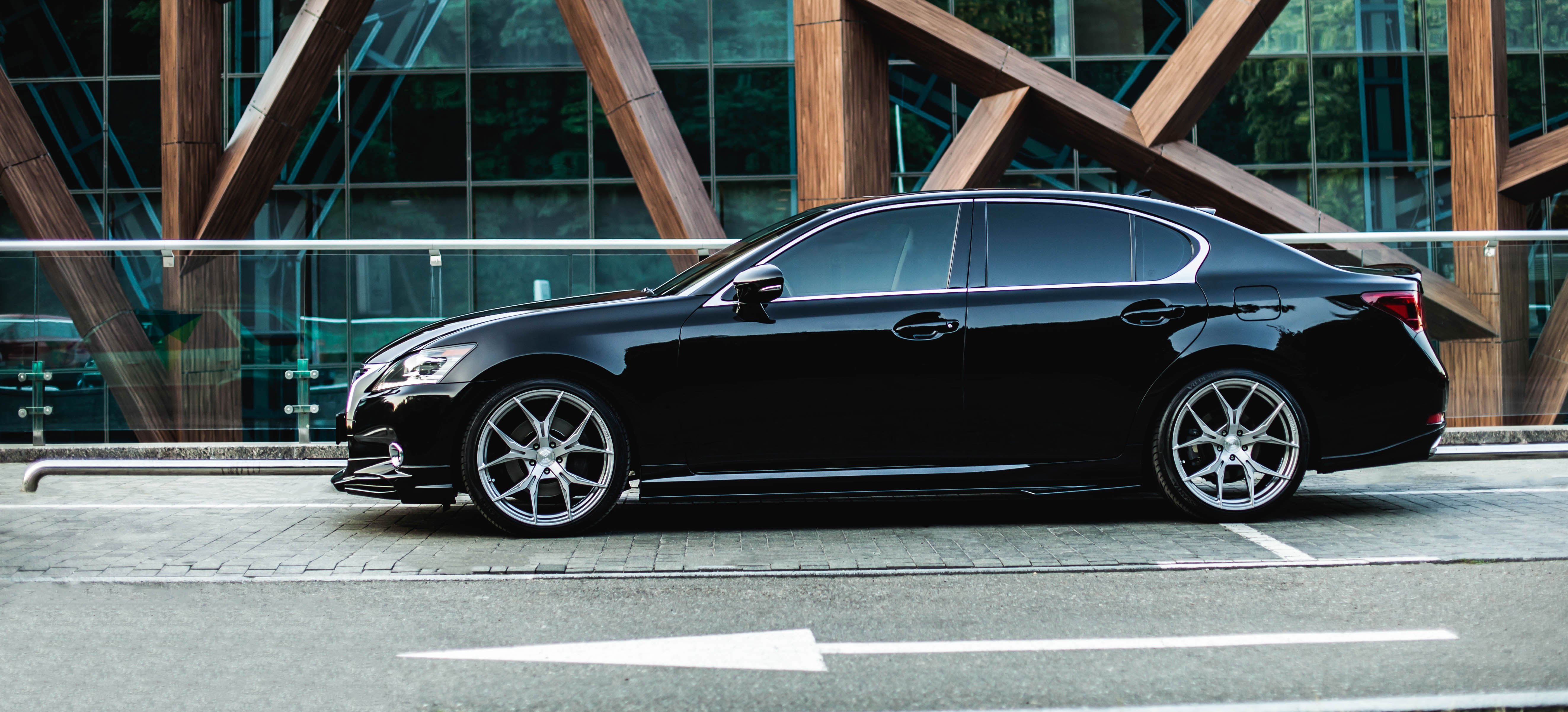 Classy Black Lexus GS by Rohana Wheels | CARiD.com Gallery