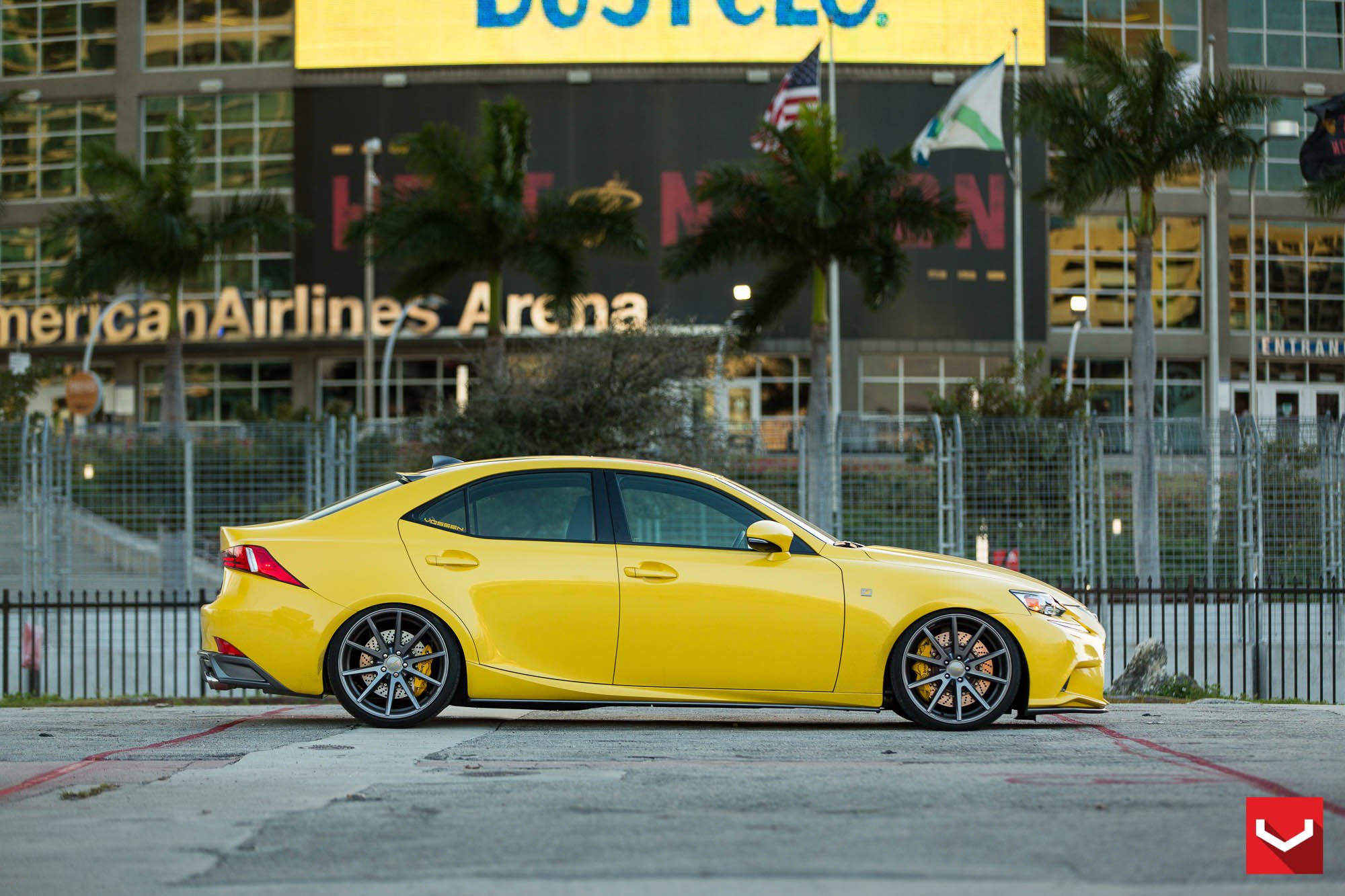 Yellow Lexus IS Meets Custom Add-Ons | CARiD.com Gallery