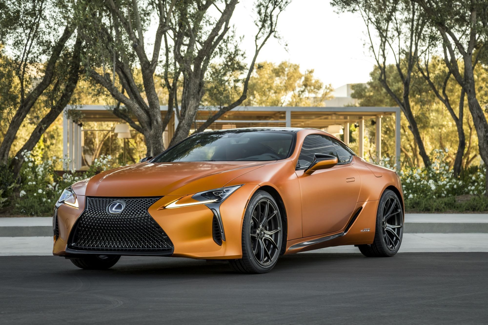 Royal Appearance of Customized Orange Lexus LC | CARiD.com Gallery