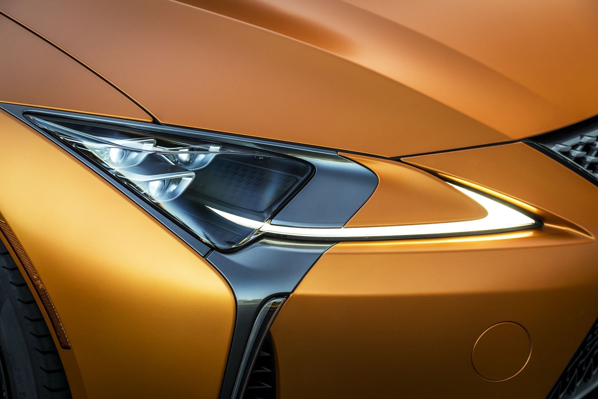 Royal Appearance of Customized Orange Lexus LC | CARiD.com Gallery