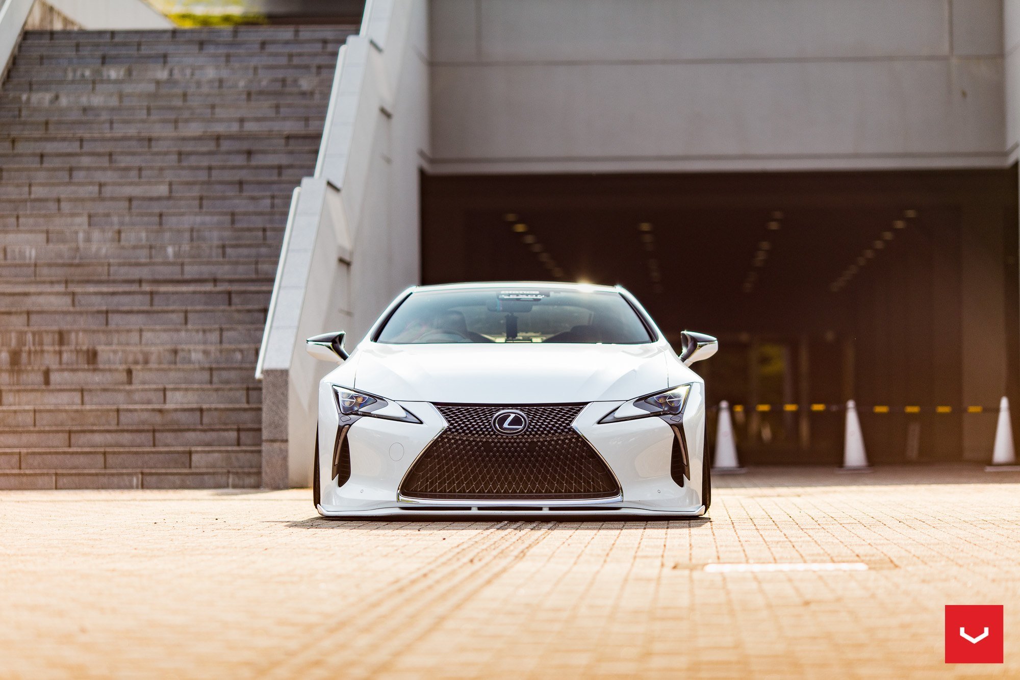 Custom Body Kit Transforms Stanced Lexus LC with Style | CARiD.com Gallery