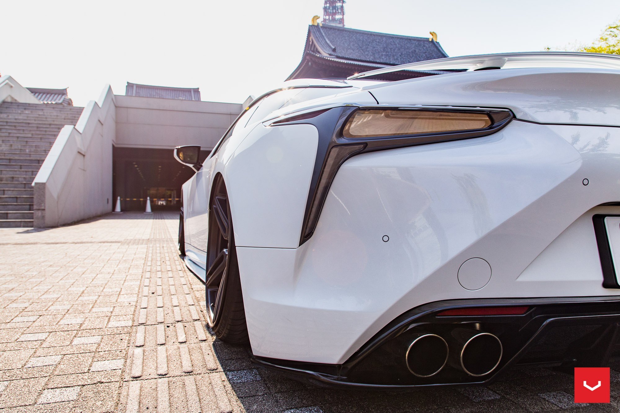 Custom Body Kit Transforms Stanced Lexus LC with Style | CARiD.com Gallery