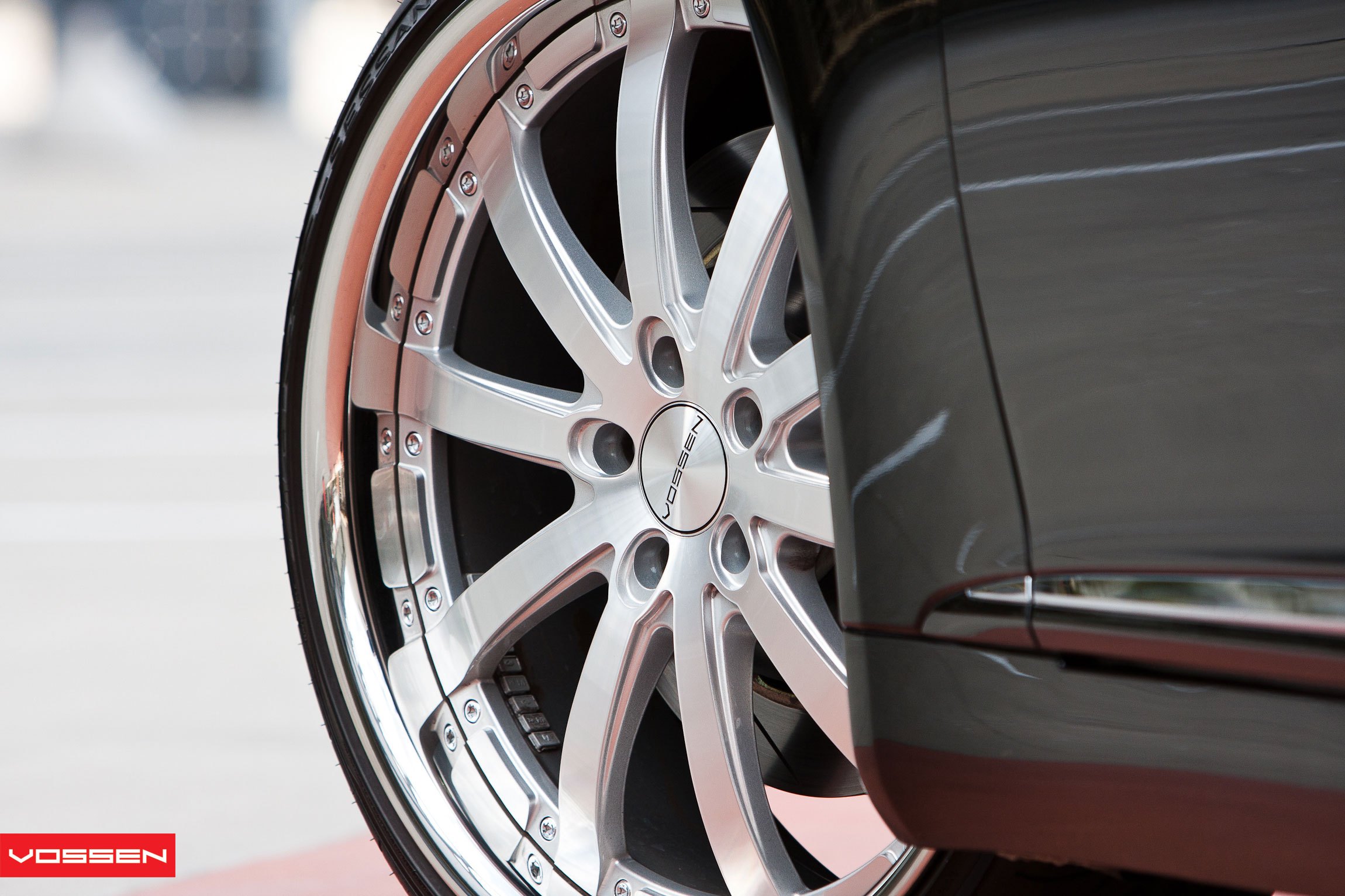 Stanced Lexus LS460 Equipped With Custom Wheels by Vossen | CARiD.com ...