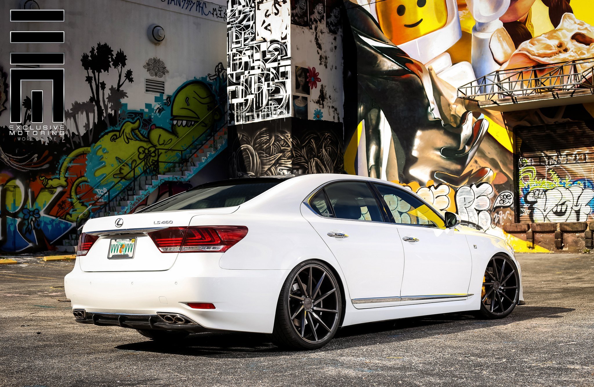 Lexus LS460 With Carbon Fiber Accents by Exclusive Motoring | CARiD.com ...