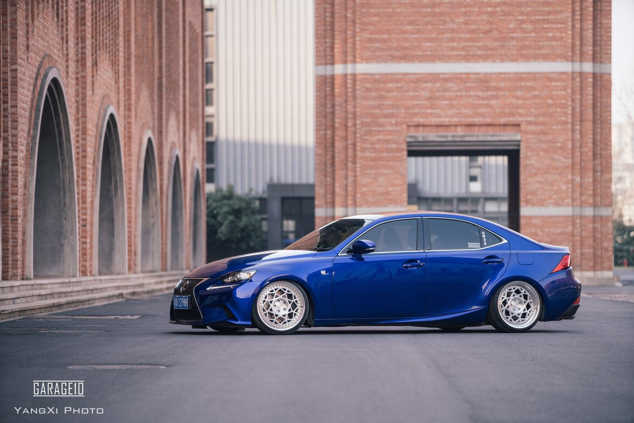 Lexus IS Slammed To The Ground on Rotiform Custom Wheels | CARiD.com ...