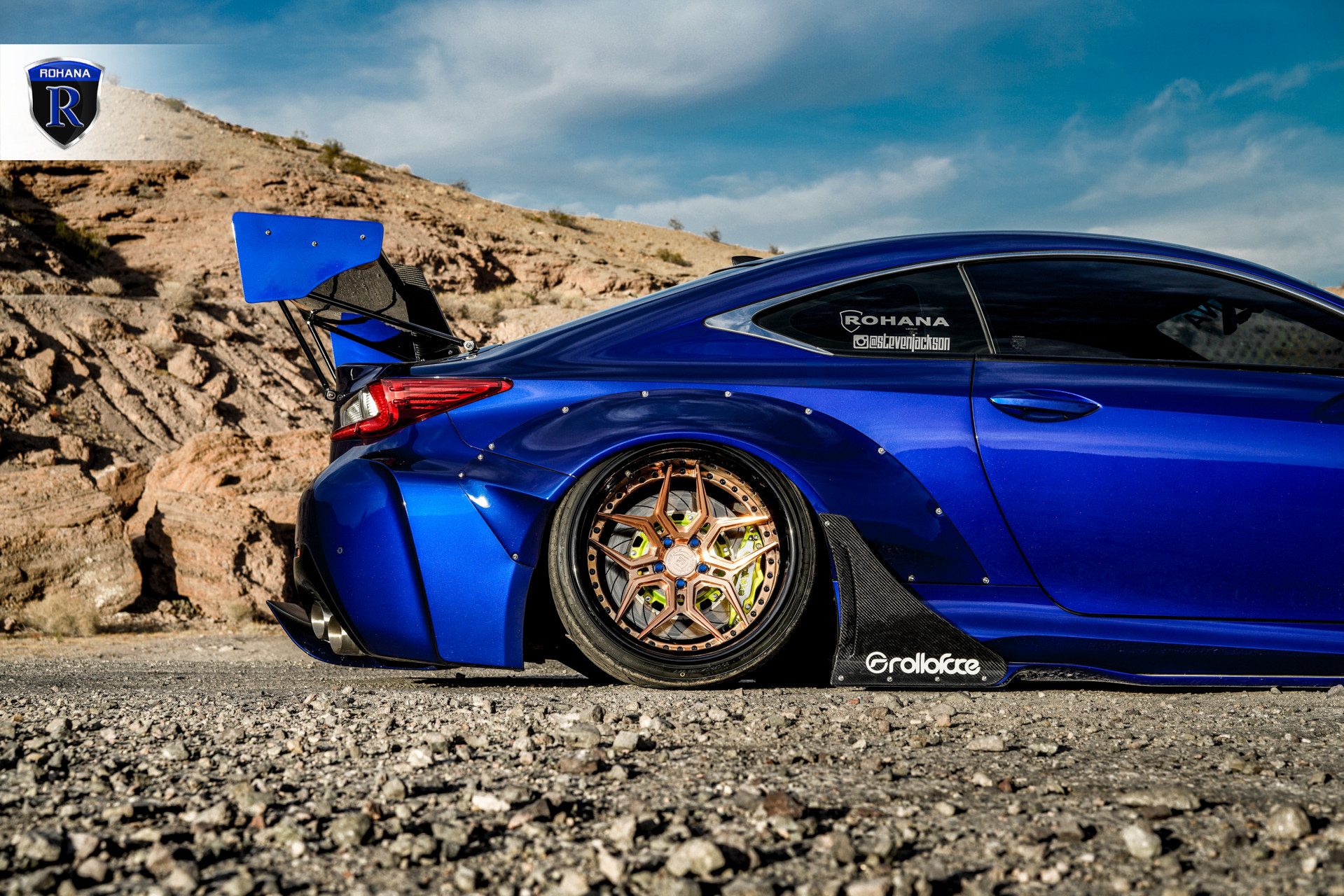 Racy Nature of Stanced Lexus RC Accentuated with Custom Body Parts ...