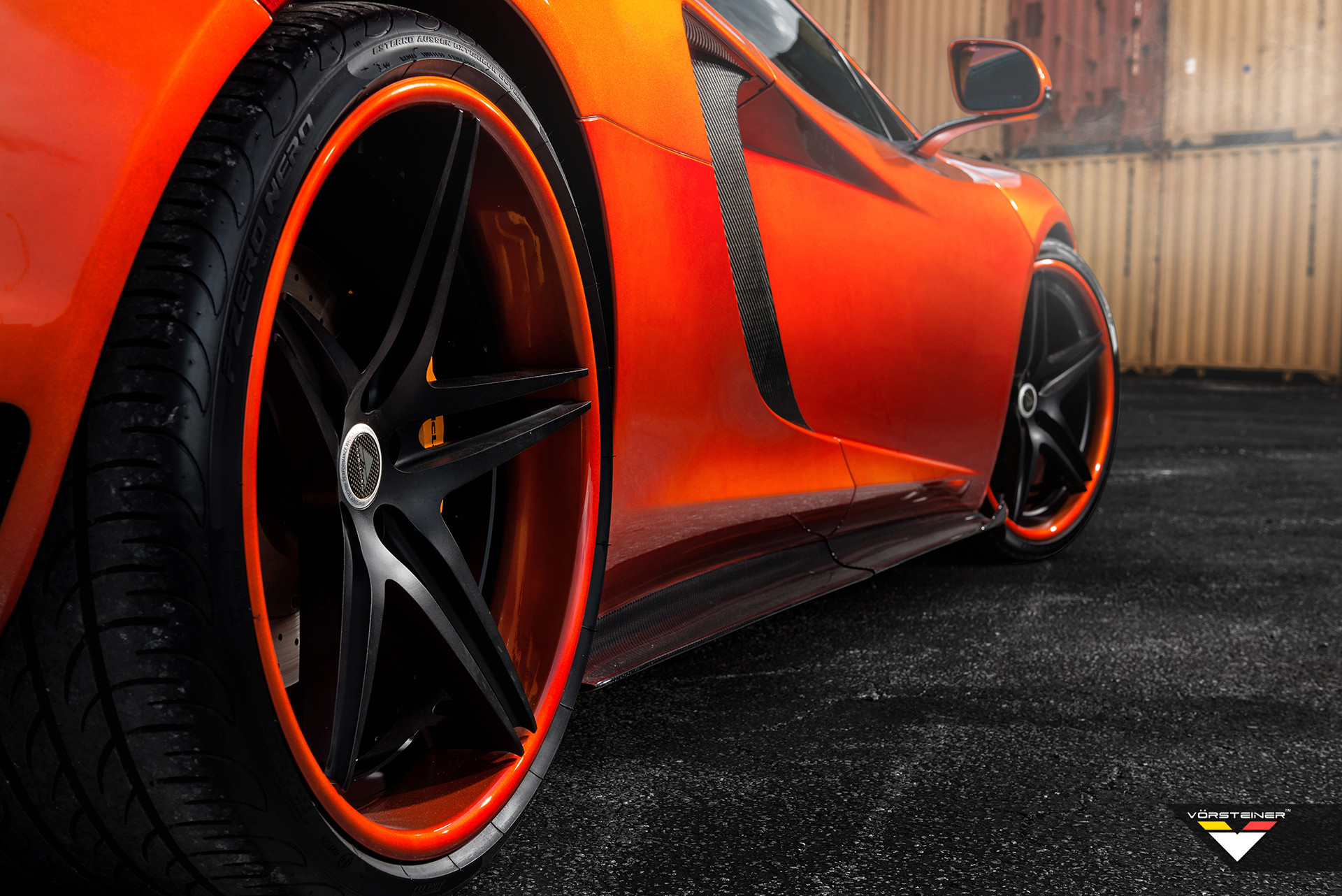 Orange McLaren 12C Tuned and Sitting on Color- Matched Rims | CARiD.com ...
