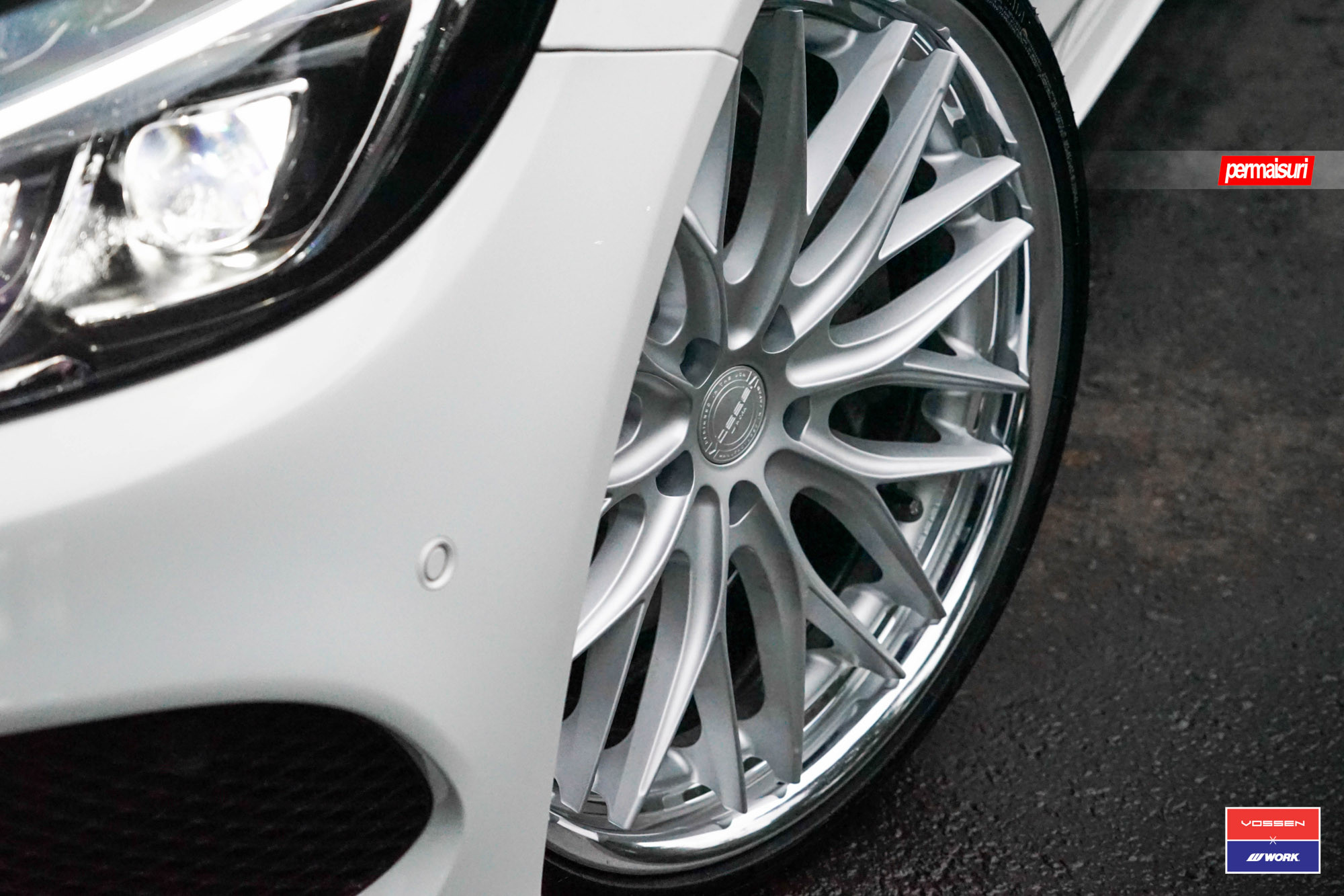 Mercedes C Class Looking Glamorous with Custom Chrome Parts | CARiD.com ...