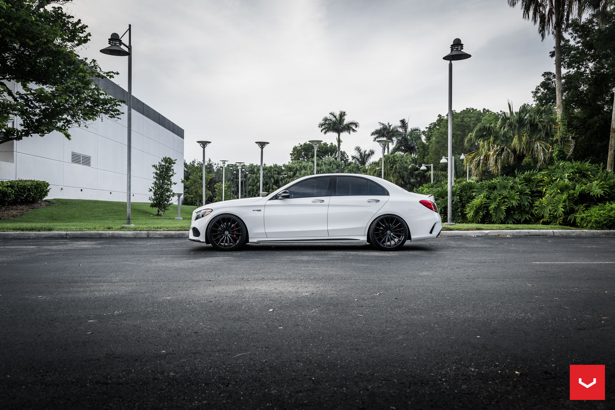 Unique and Likable: White Mercedes C Class Benefits From Custom ...