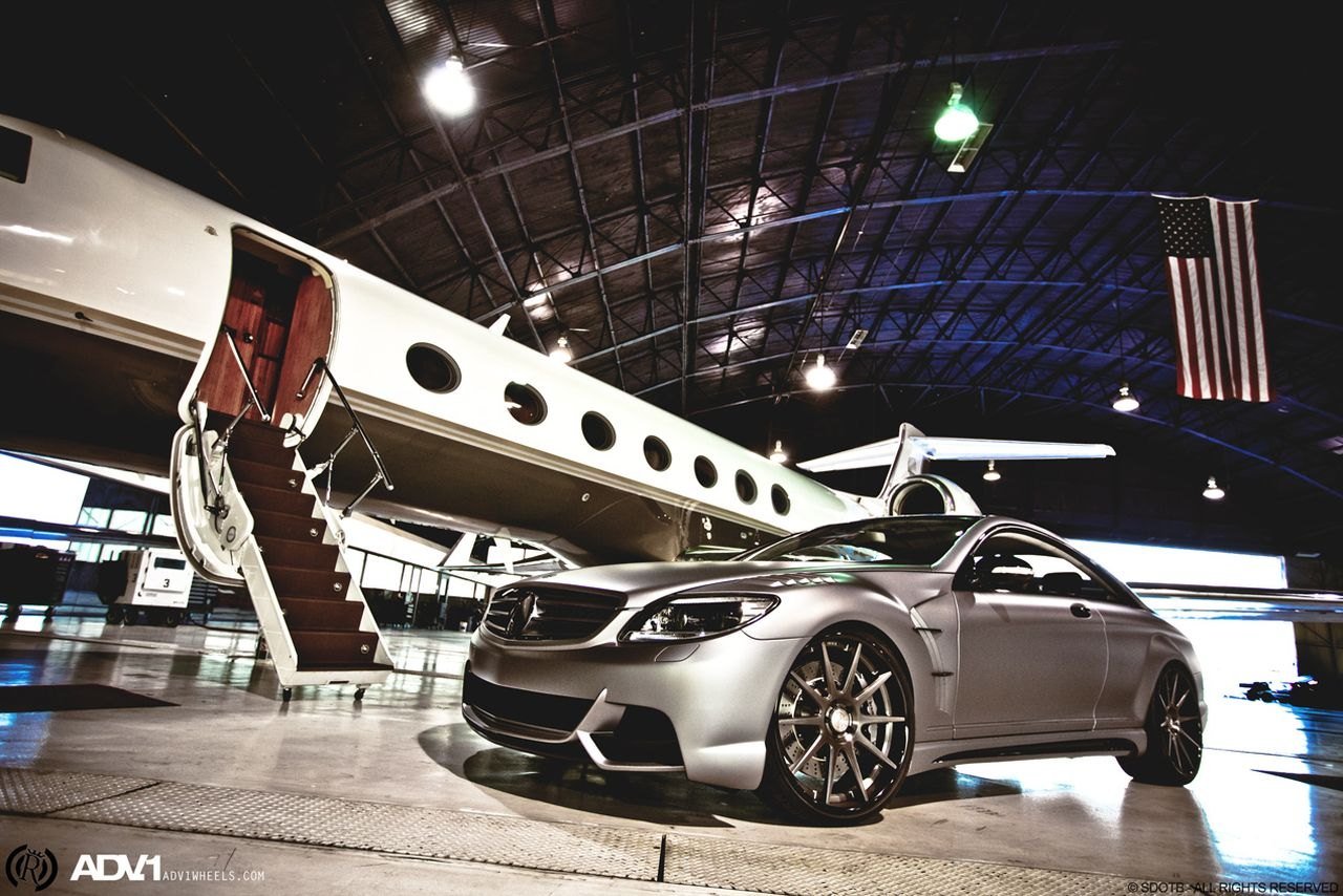 Fully Custom Mercedes CL-Class on ADV1 Luxury Wheels | CARiD.com Gallery