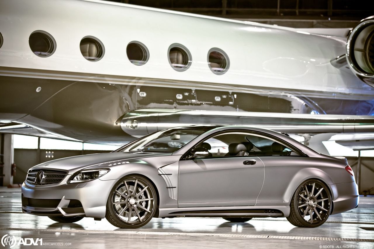 Fully Custom Mercedes CL-Class on ADV1 Luxury Wheels | CARiD.com Gallery