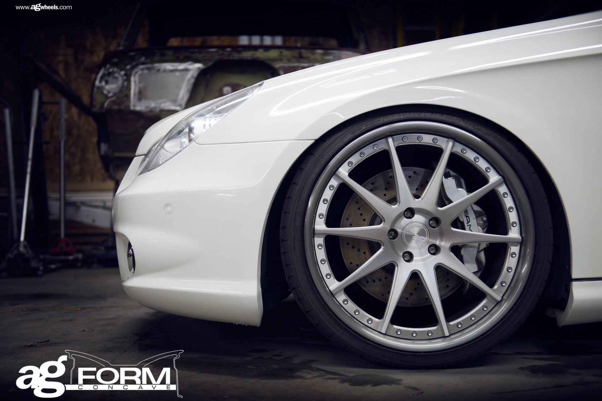 When Form Meets Function: White Mercedes CLS with Custom Accessories ...