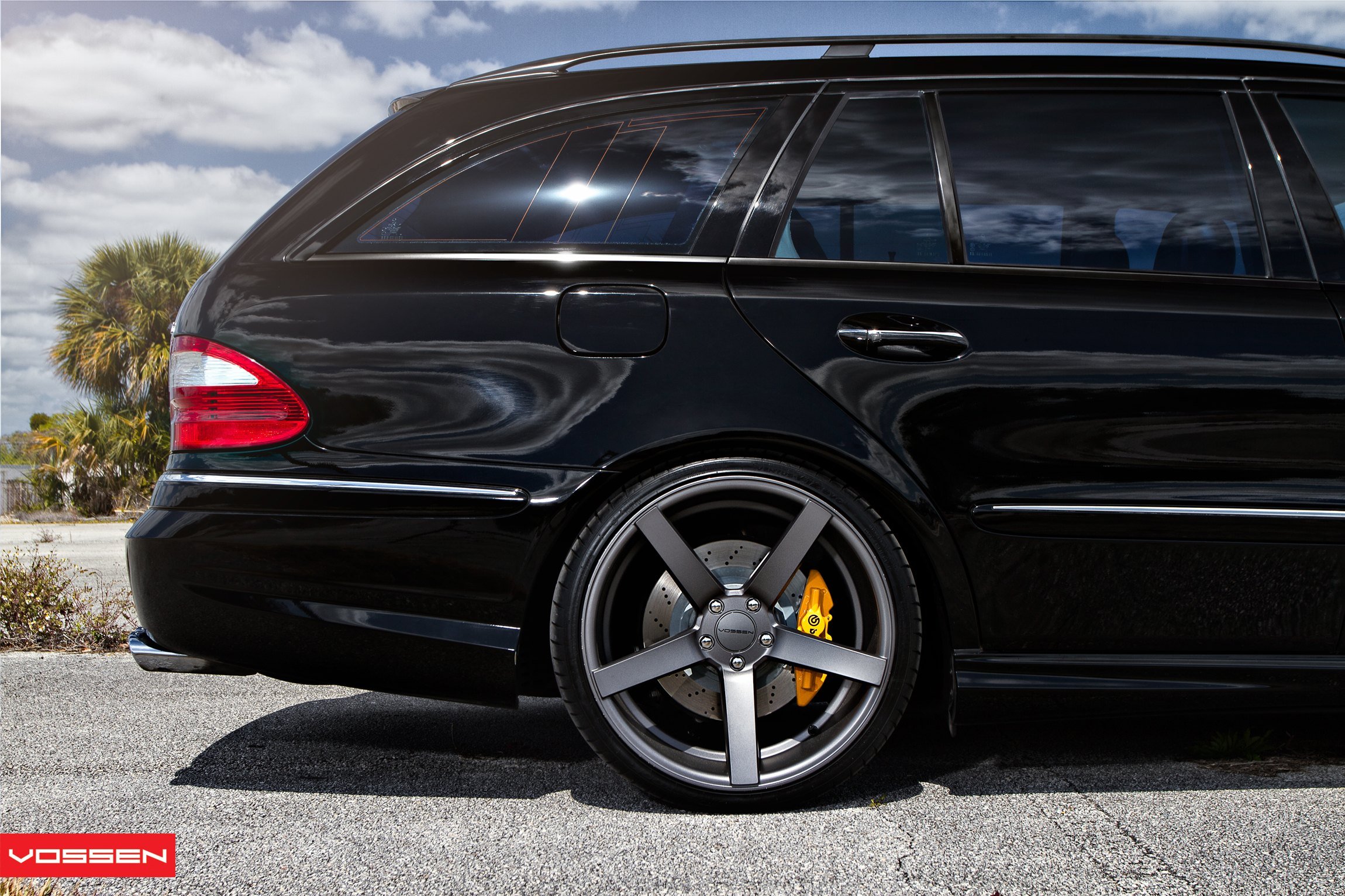 German V8 Station Wagon - E55 AMG Rocking Vossen Rims | CARiD.com Gallery