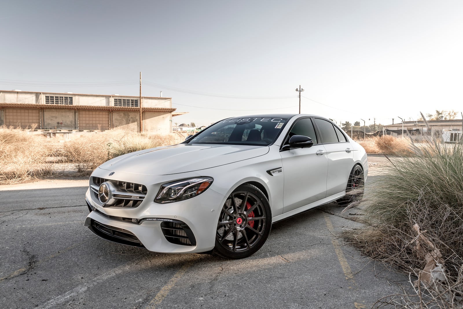 Royal Tuning for Royal Ride: Custom White Mercedes E Class | CARiD.com ...