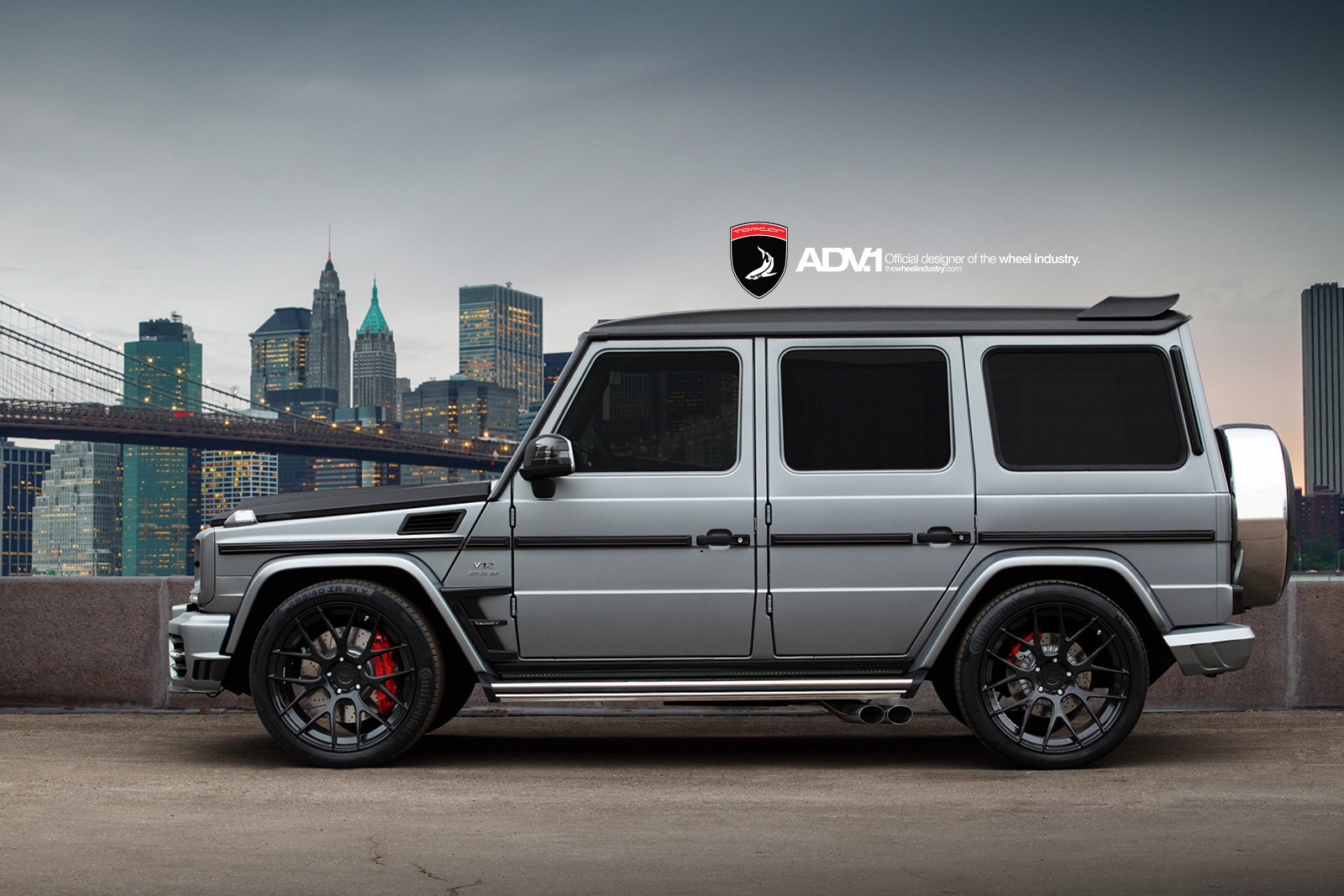 Mansory Customized Mercedes G55 on Stylish ADV1 Rims | CARiD.com Gallery