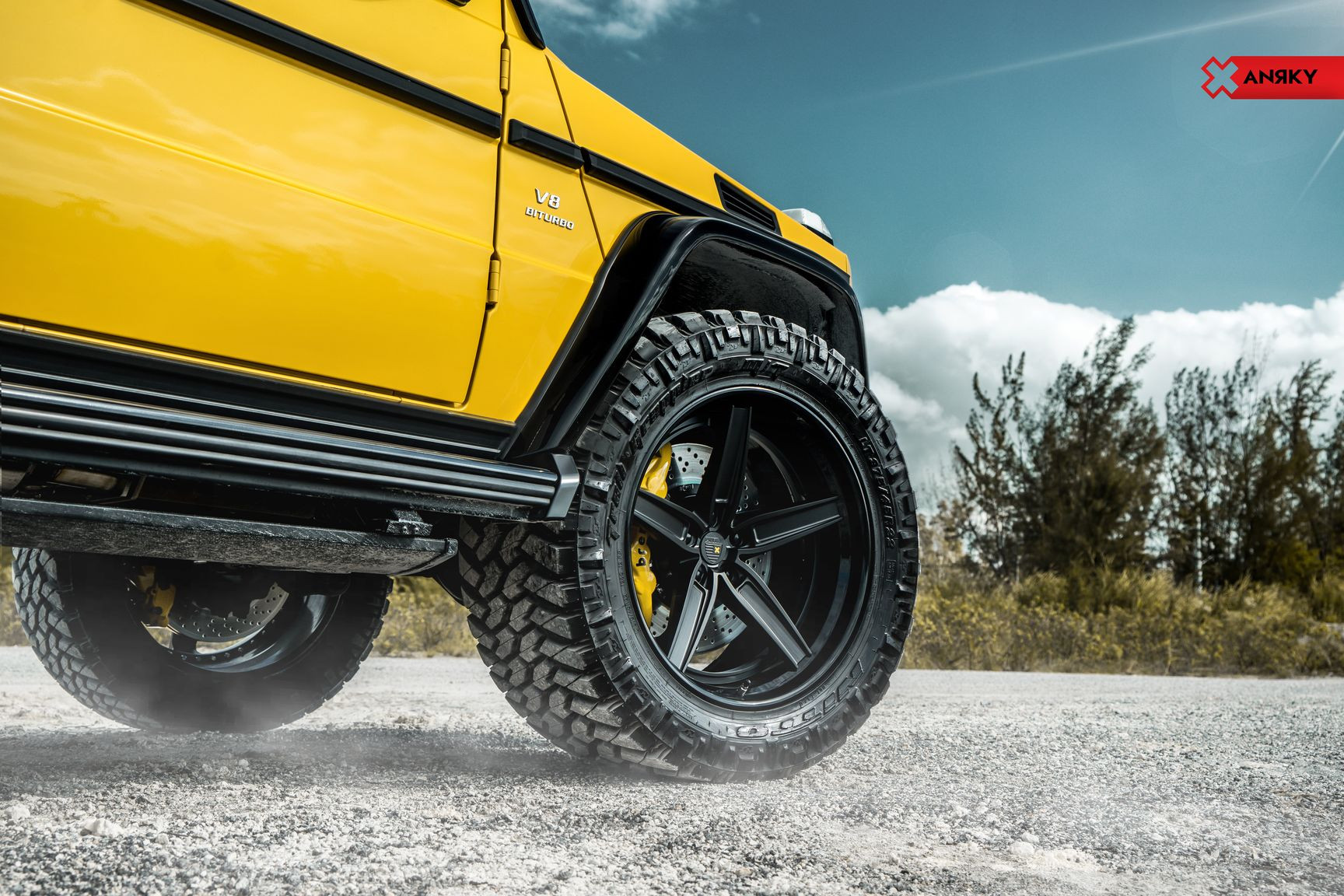 Yellow Mercedes G Class Fully Loaded with Custom Upgrades | CARiD.com ...