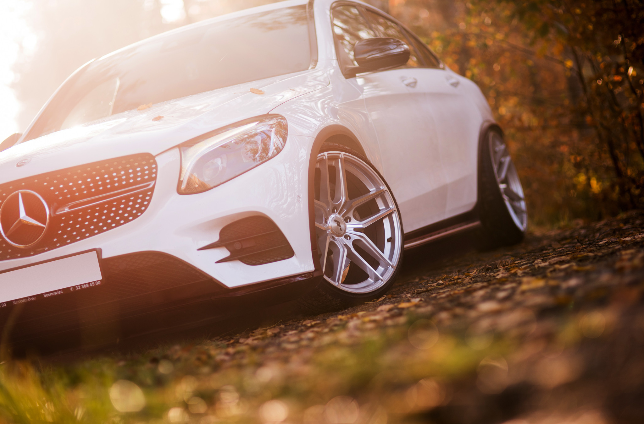 Royal Appearance of White Mercedes GLC Class with Custom Parts | CARiD ...