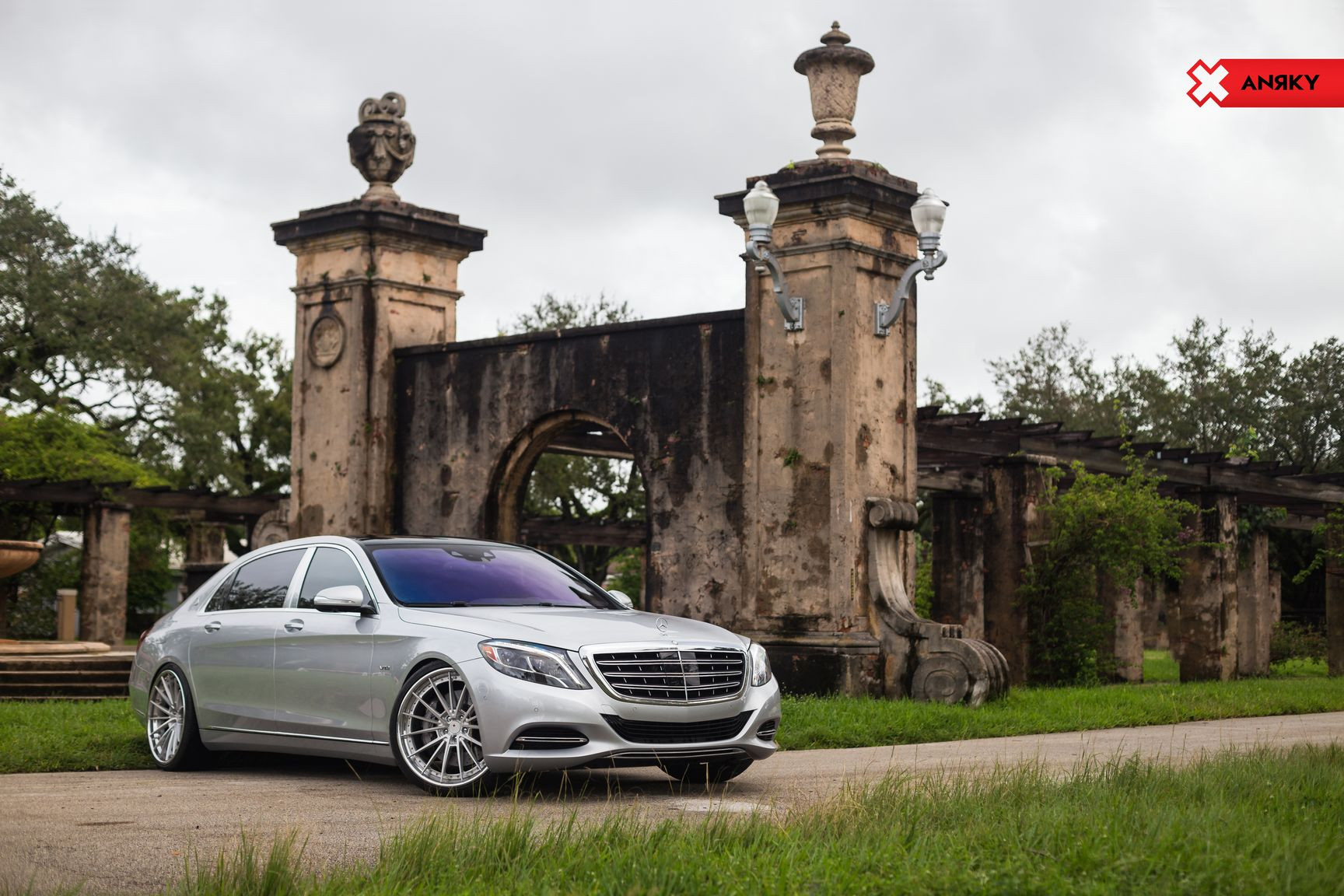 Custom Anrky Wheels Take Silver Mercedes S Class to Another Level ...