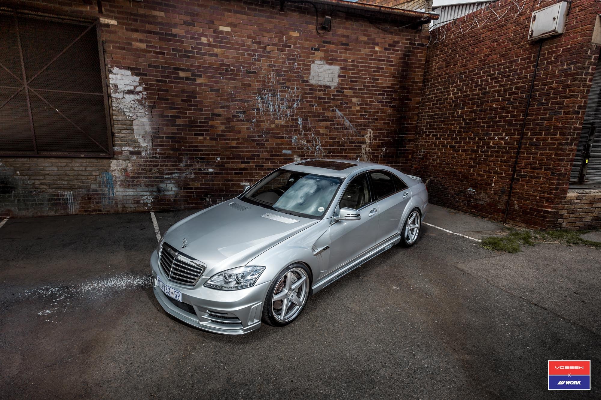 Silver Bullet: Bespoke Mercedes S Class Fitted with Chrome Billet ...