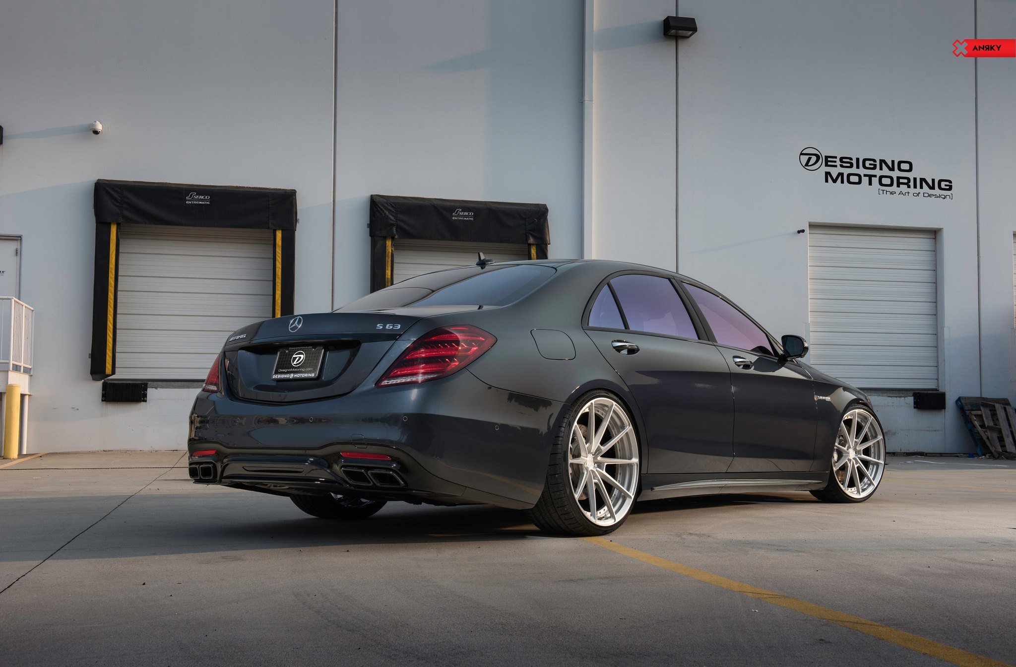 Every Bit the Serious Driver's Car: Black Mercedes S Class Rocking ...