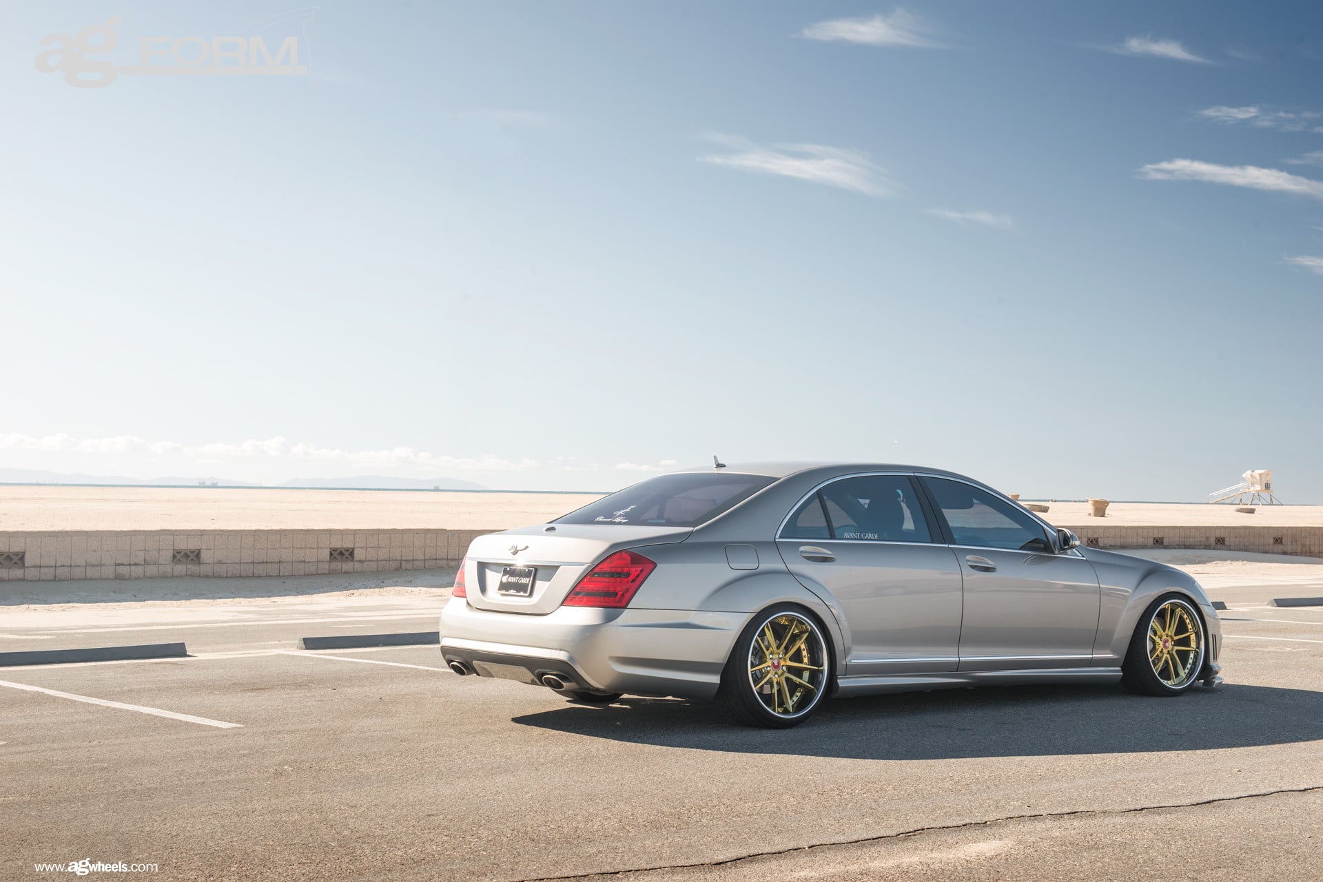 Luxury Never Looked So Good: Customized Silver Mercedes S Class ...