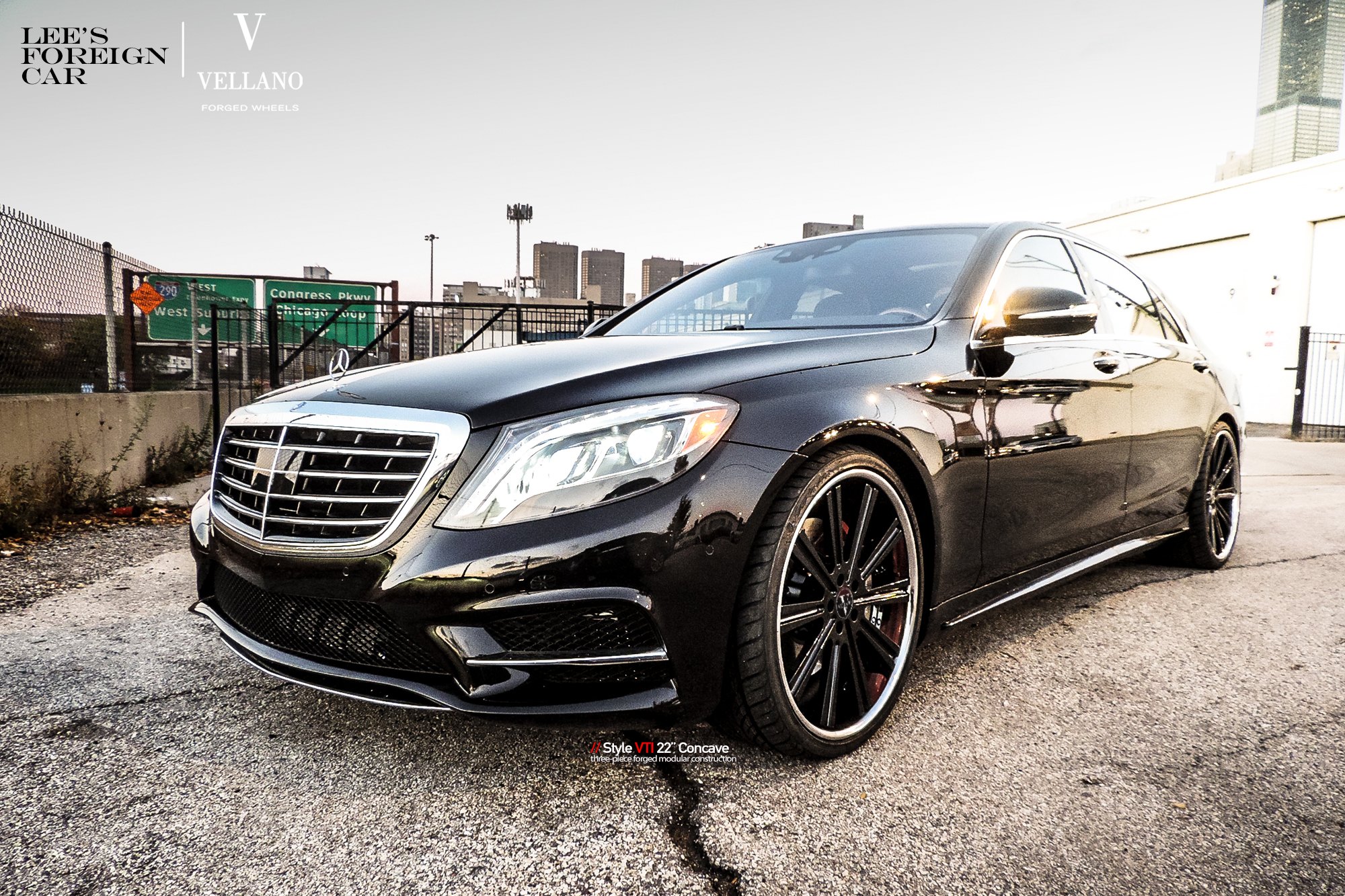 This is What Elegance Looks Like: Black Mercedes S-Class Boasting ...
