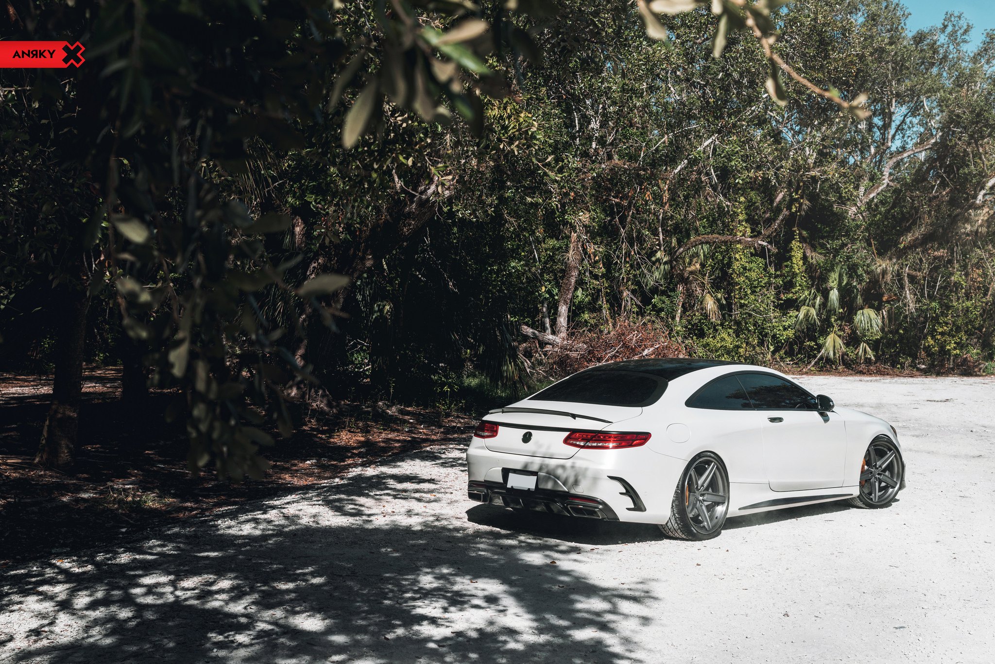 Red Mercedes S Class on Stylish Multispoke Wheels | CARiD.com Gallery