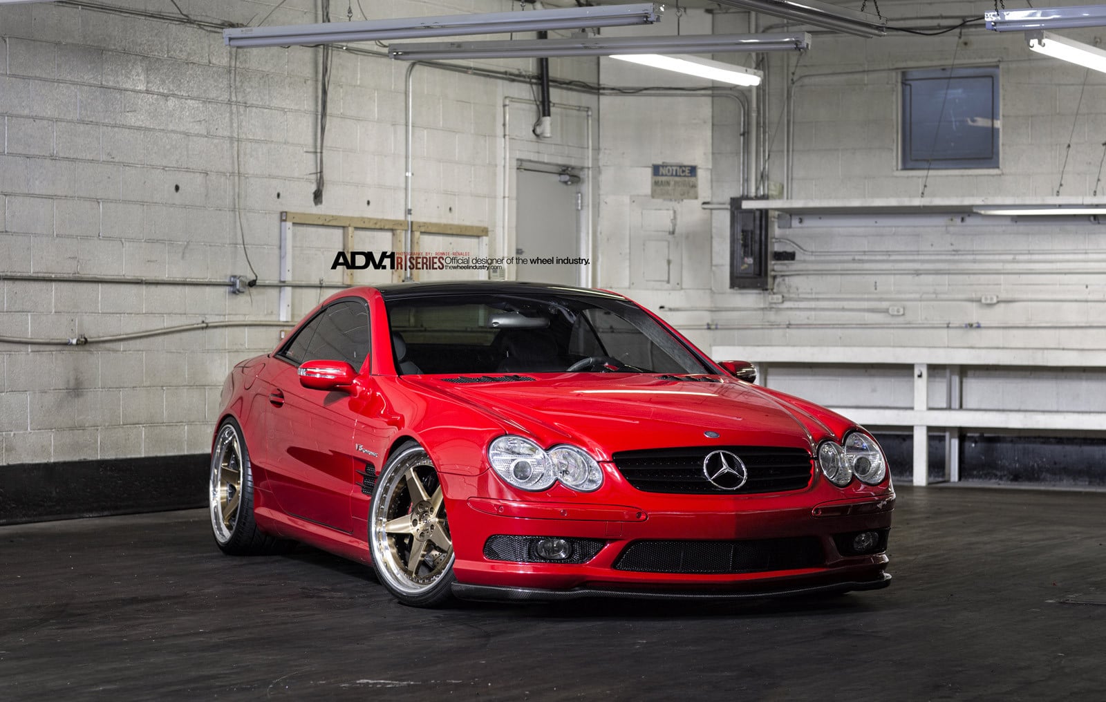 Impressive Custom Work on Candy Red Mercedes S Class | CARiD.com Gallery
