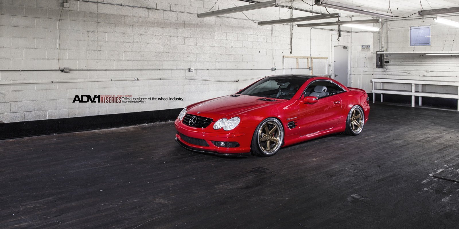 Impressive Custom Work on Candy Red Mercedes S Class | CARiD.com Gallery