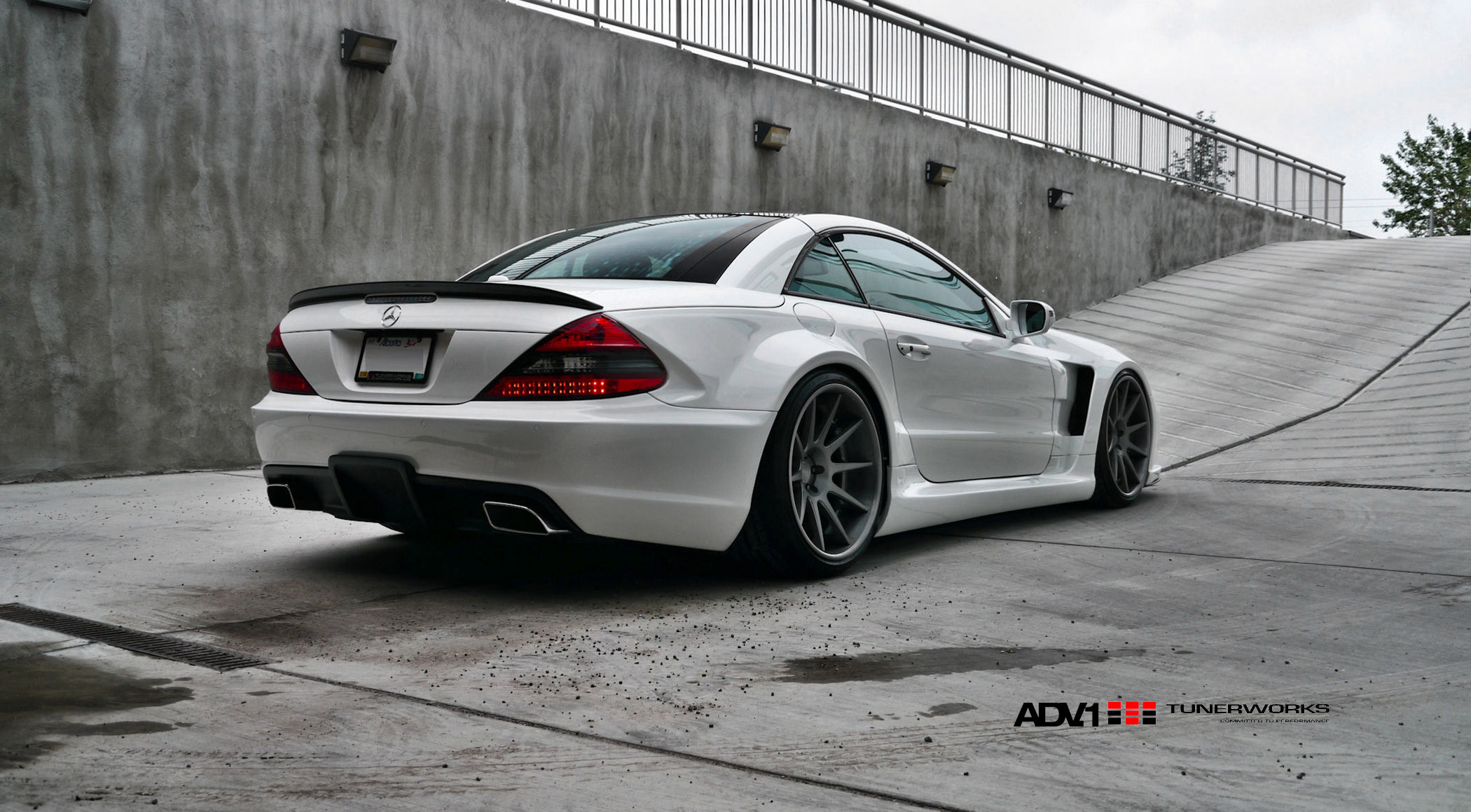 Tunerworks Performance Upgrades White Mercedes SL Class | CARiD.com Gallery