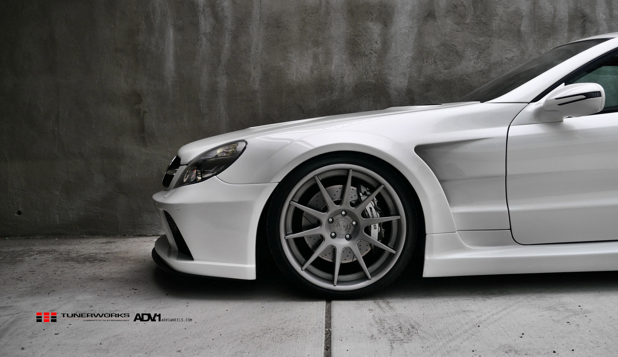 Tunerworks Performance Upgrades White Mercedes SL Class | CARiD.com Gallery