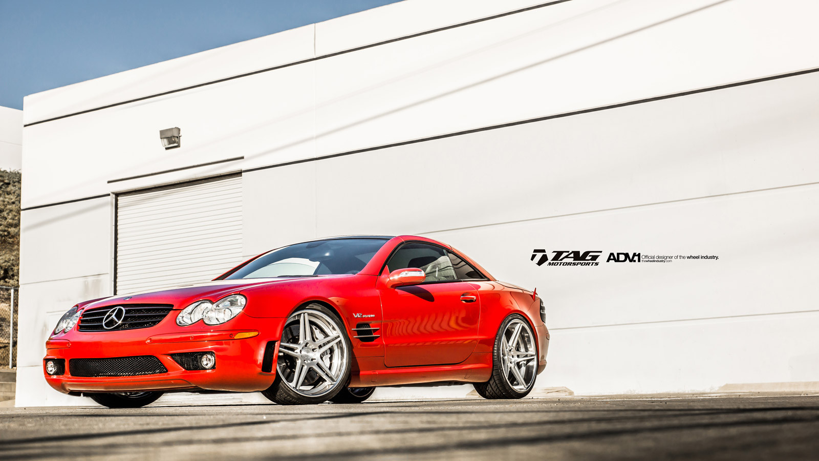 Tag Motorspoprts Puts Its Hands on Stunning Red Mercedes SL Class V12 ...