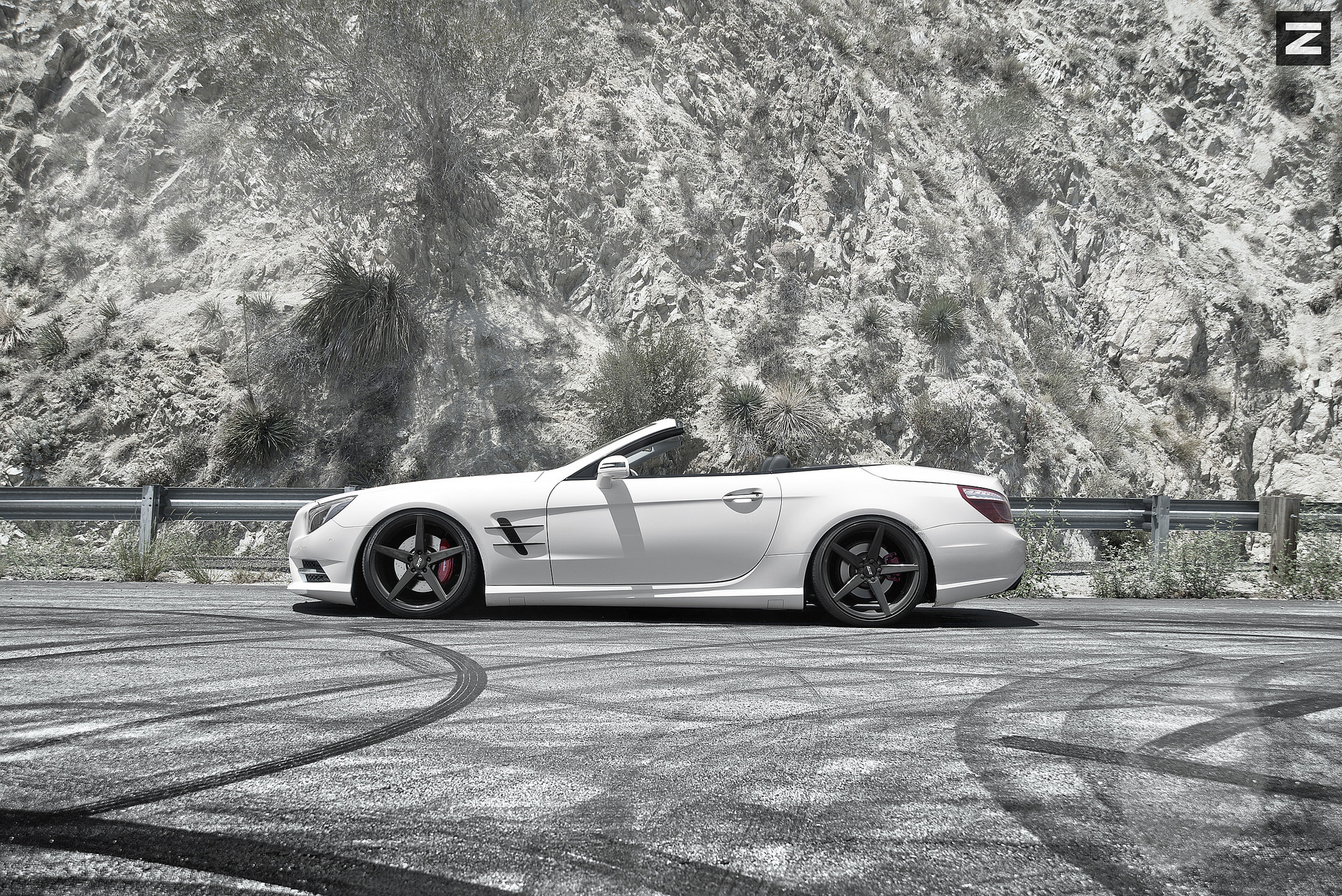 Simplicity is Beauty: Moderate Exterior Additions on White Convertible ...