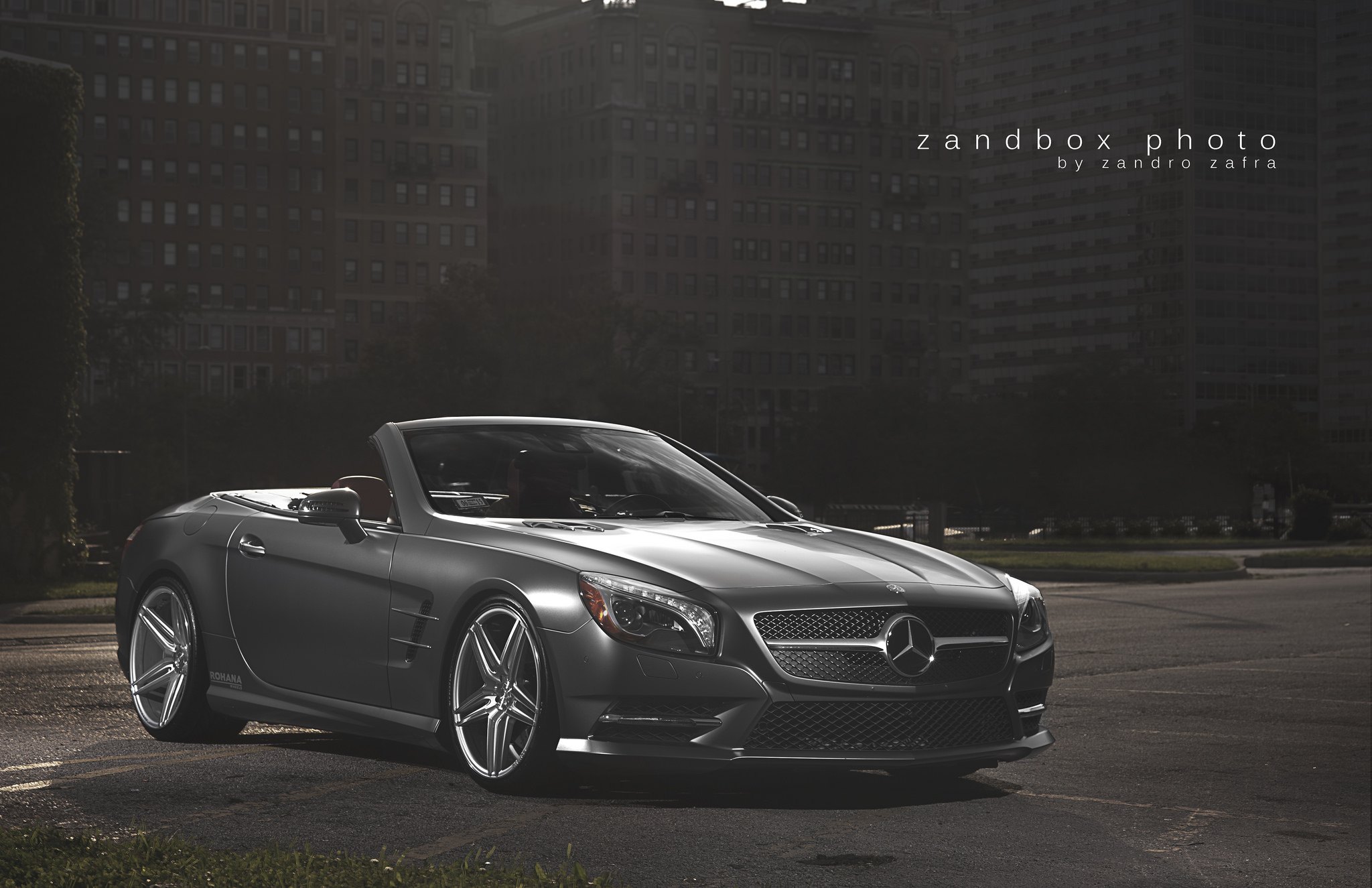Gray Pride: Modified Convertible Mercedes SL Class | CARiD.com Gallery
