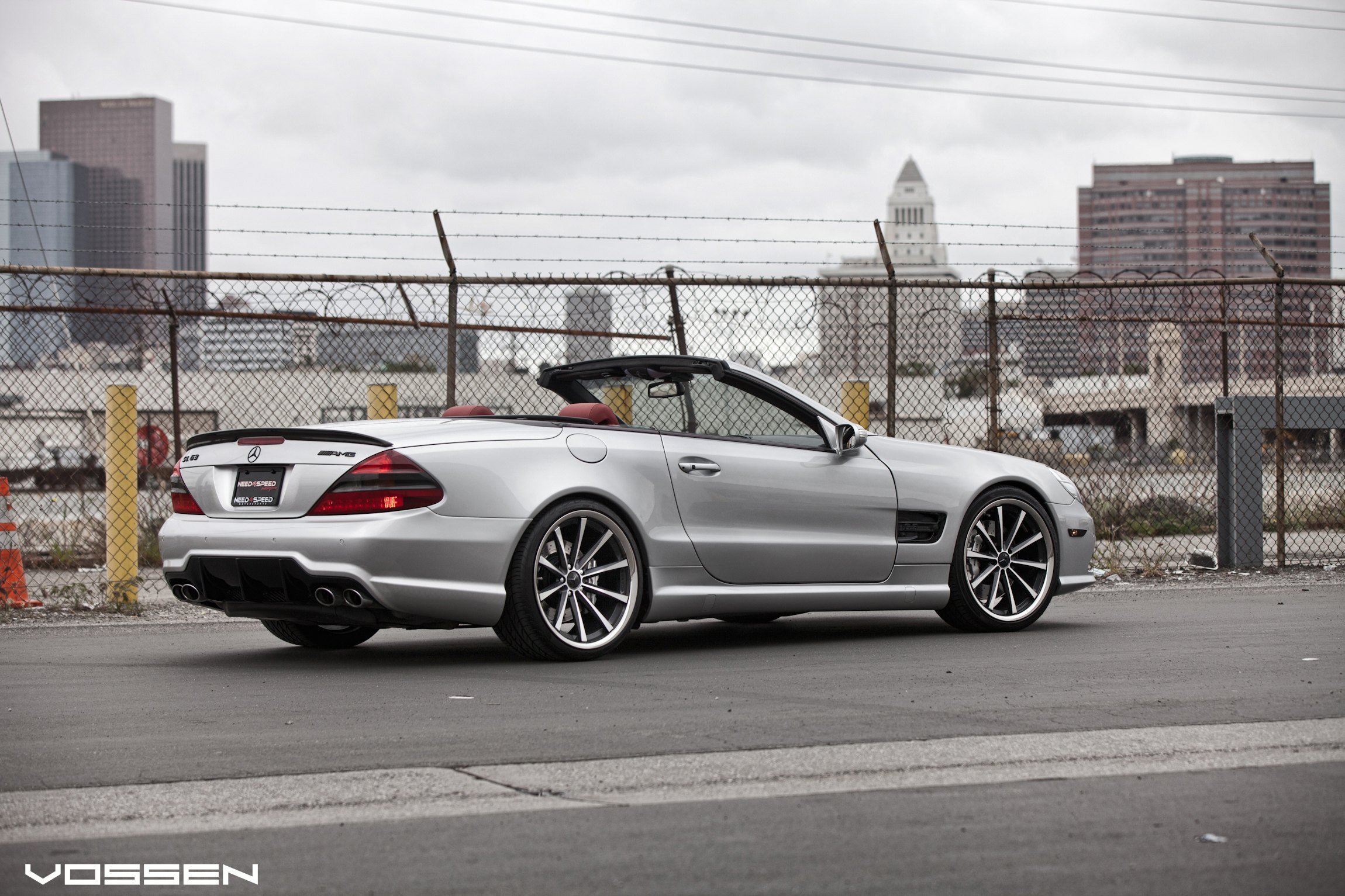 Unmatched Style: Silver Mercedes SL63 AMG Boasting Polished Wheels by ...