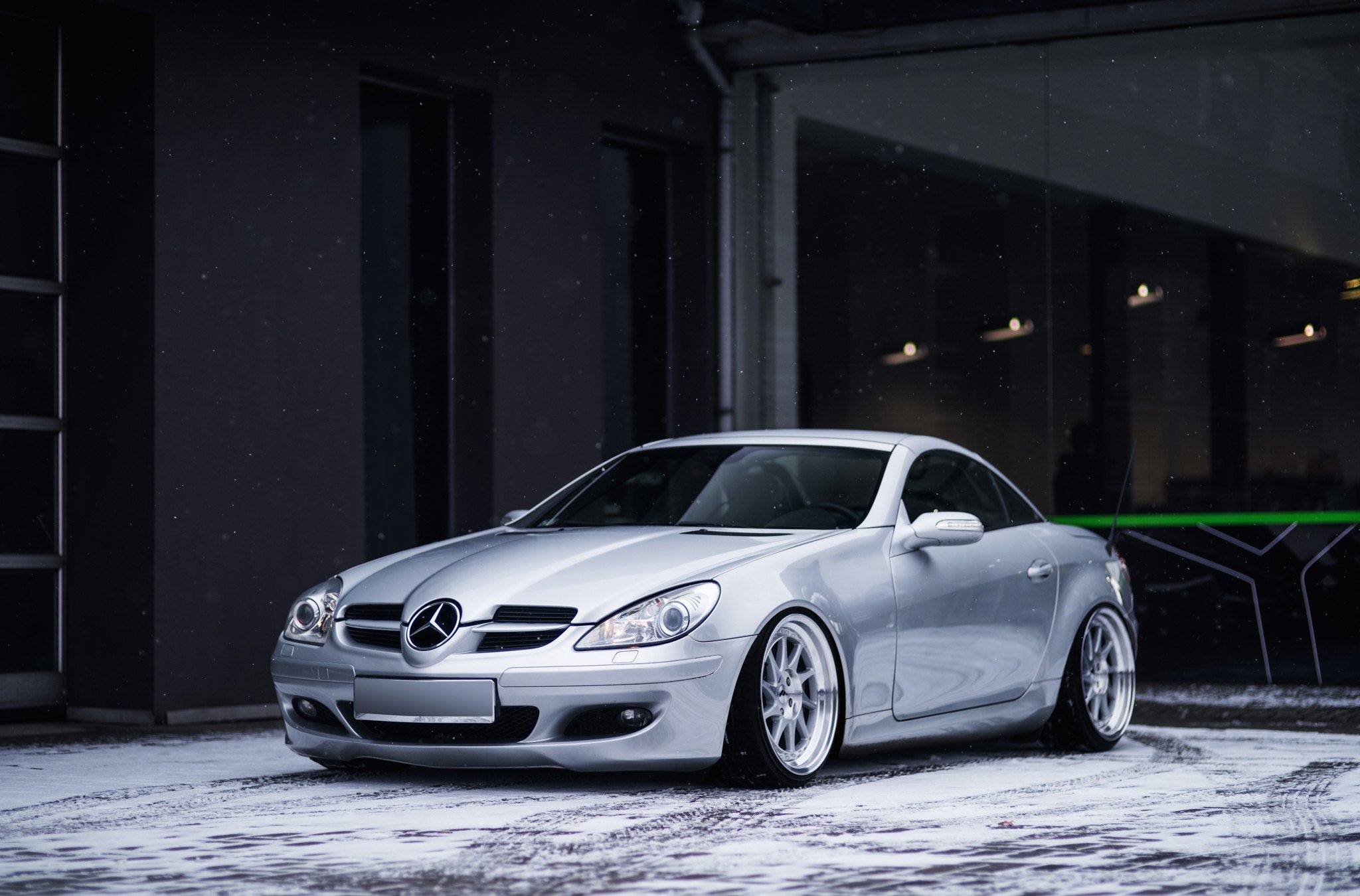 Silver Bullet: Sleek Customized Mercedes SLK Class | CARiD.com Gallery