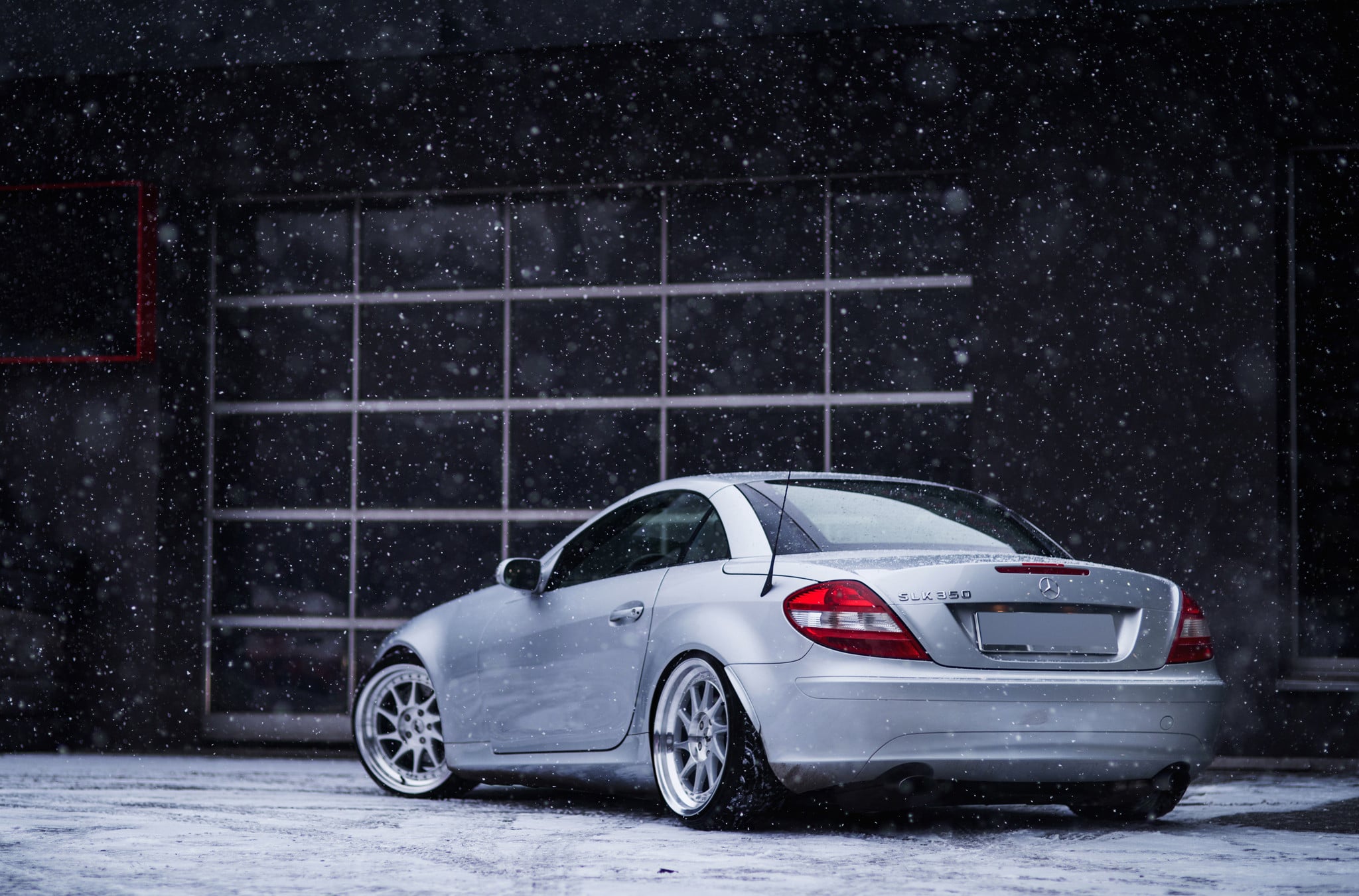Silver Bullet: Sleek Customized Mercedes SLK Class | CARiD.com Gallery